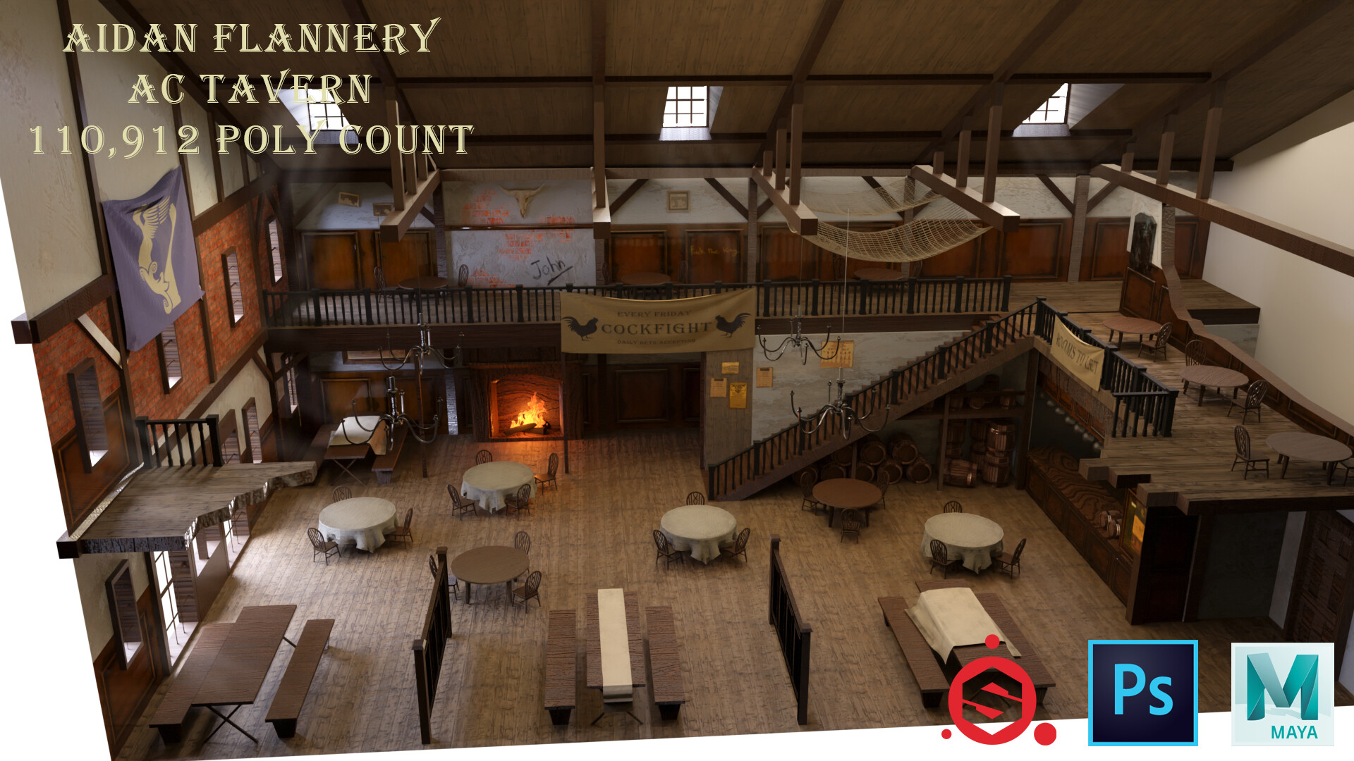 ArtStation - Assassin's Creed Tavern