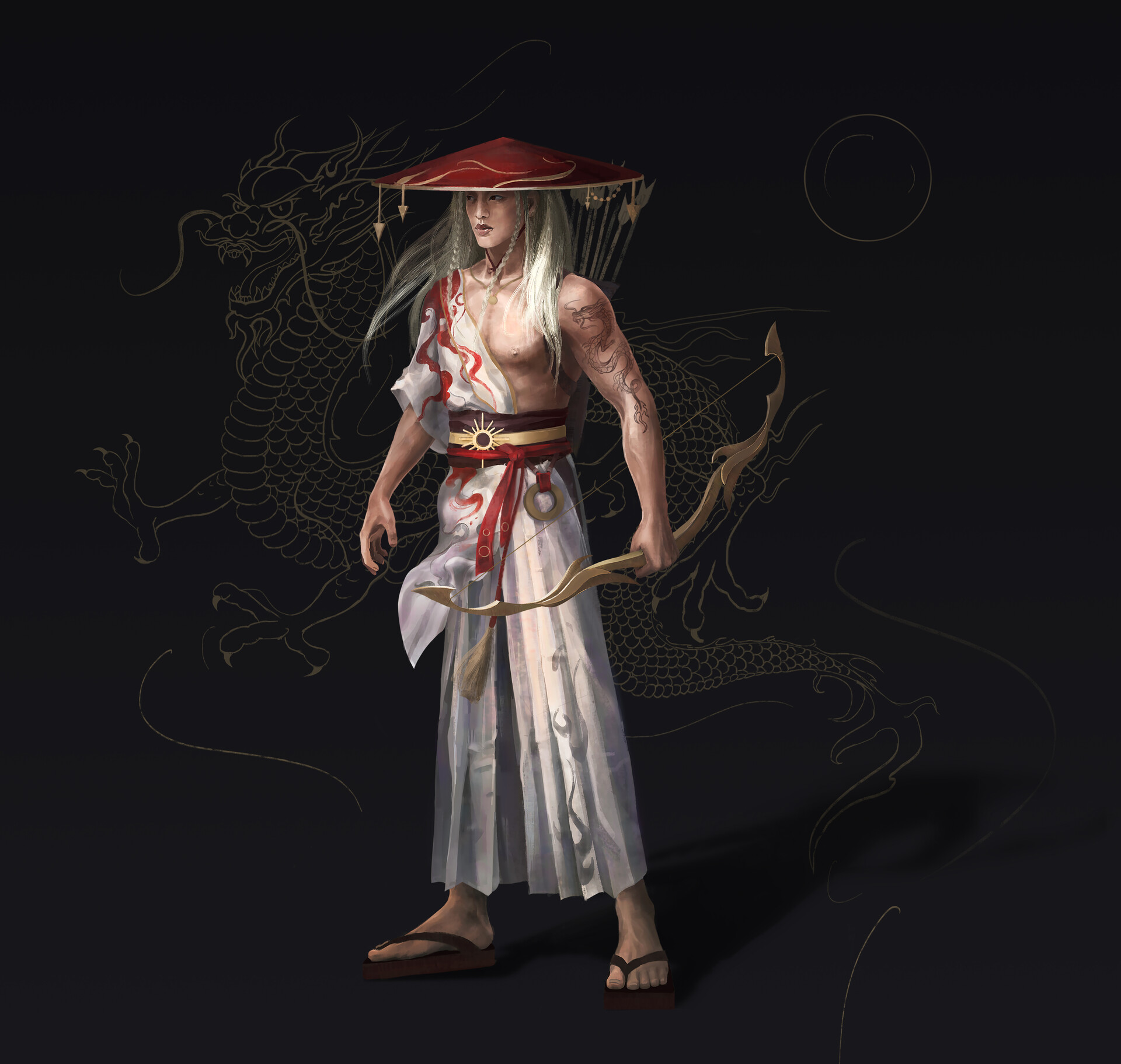 ArtStation - Japanese archer