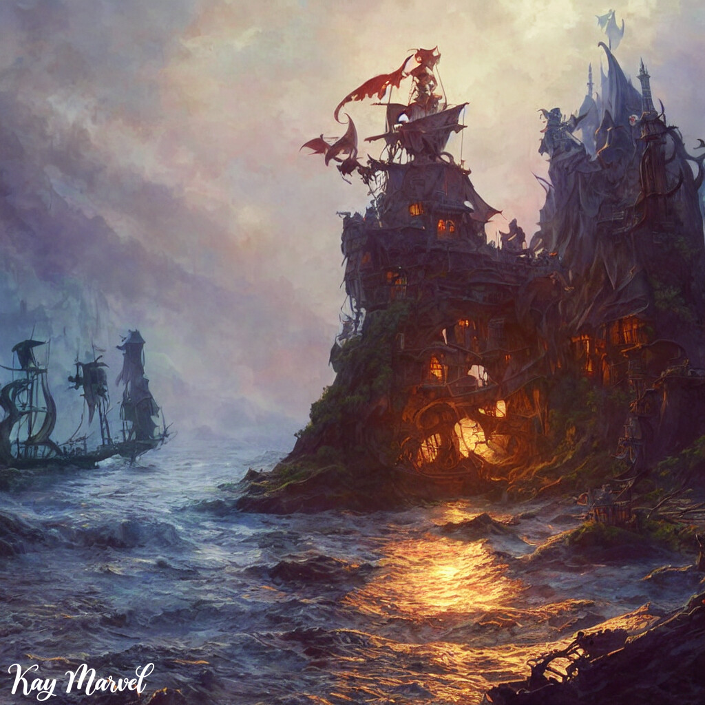 ArtStation - Pirate land
