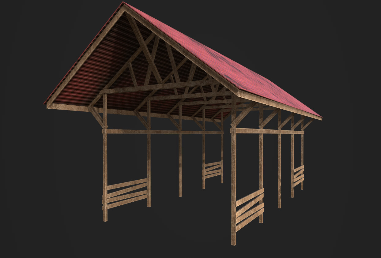 ArtStation - Barn Shade