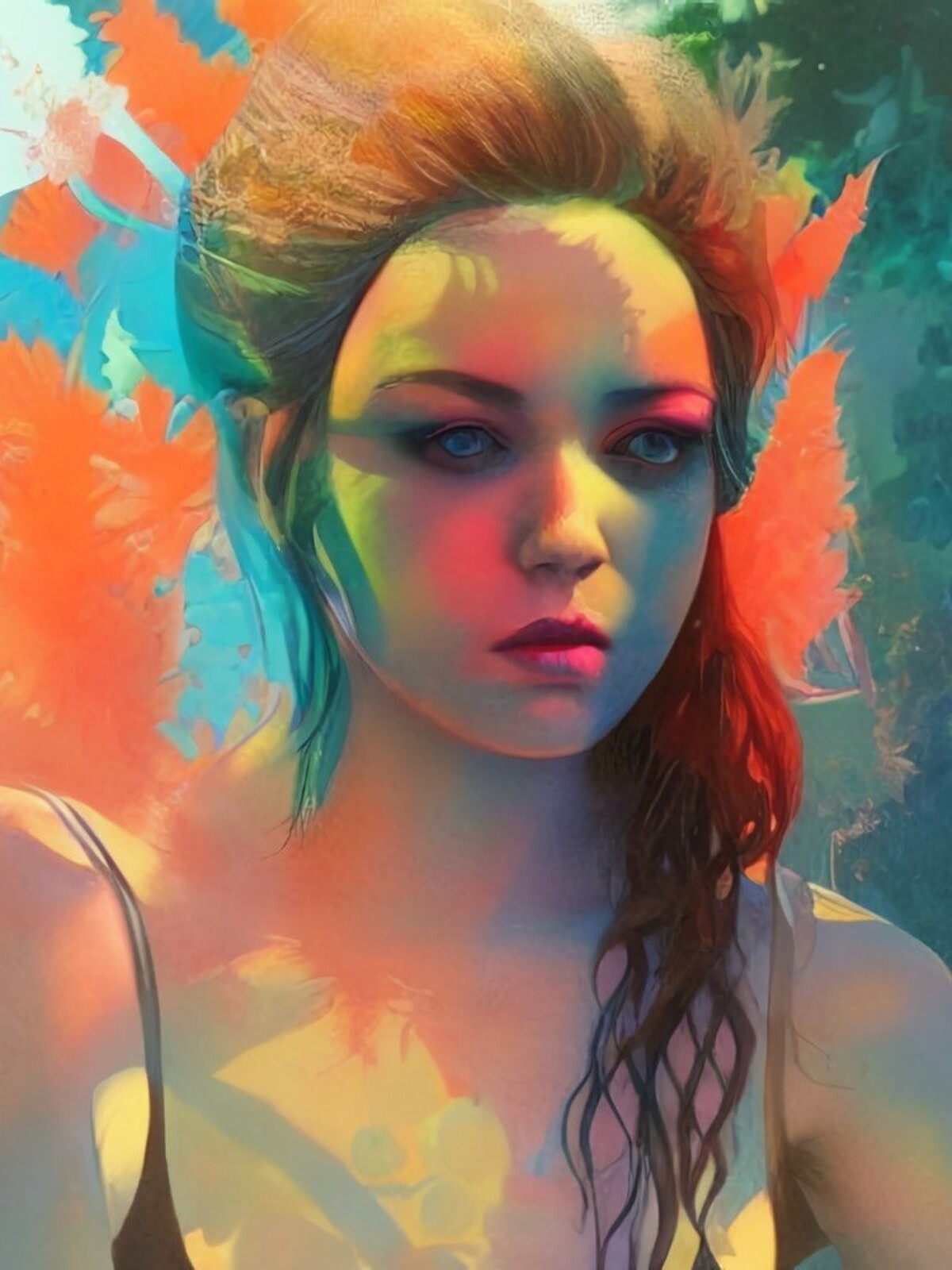 Tropical Florida Girl Halle