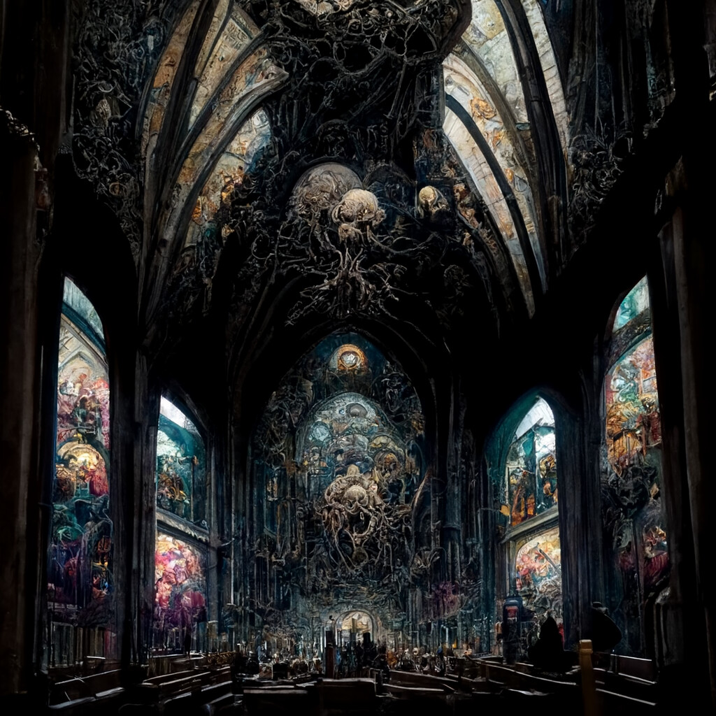 ArtStation - Inside the Dark Capel