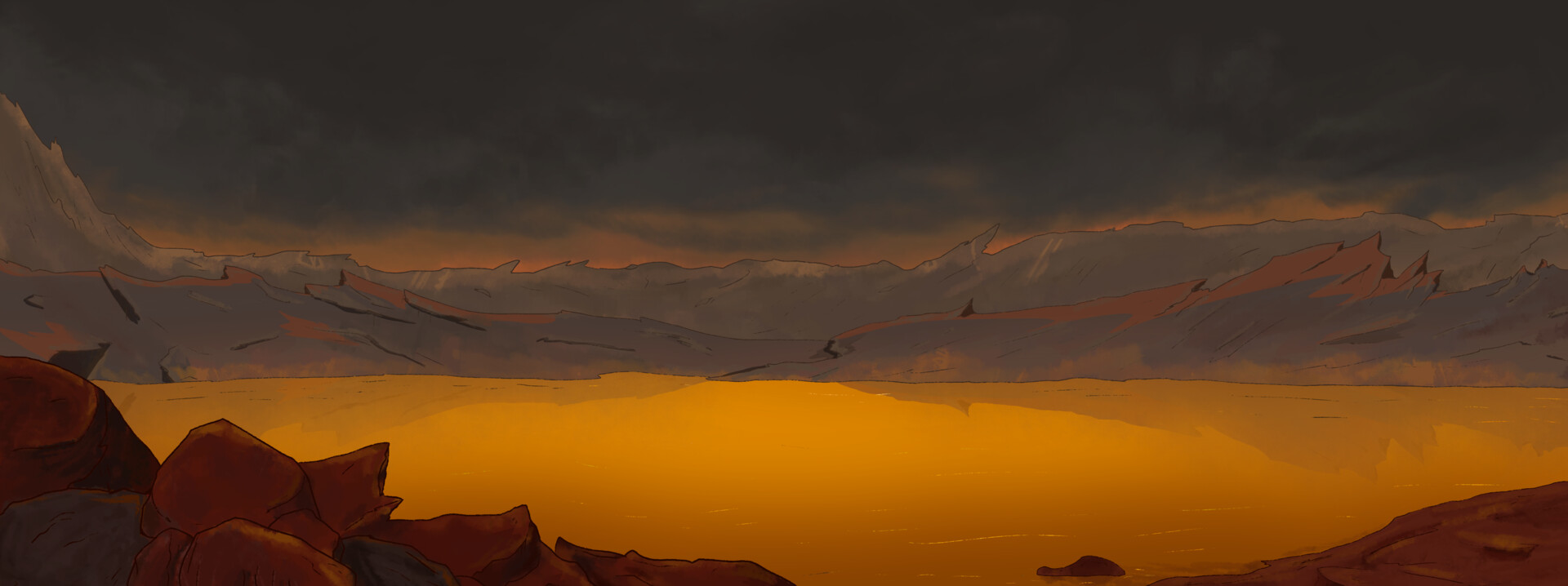 ArtStation - The Boiling Lake