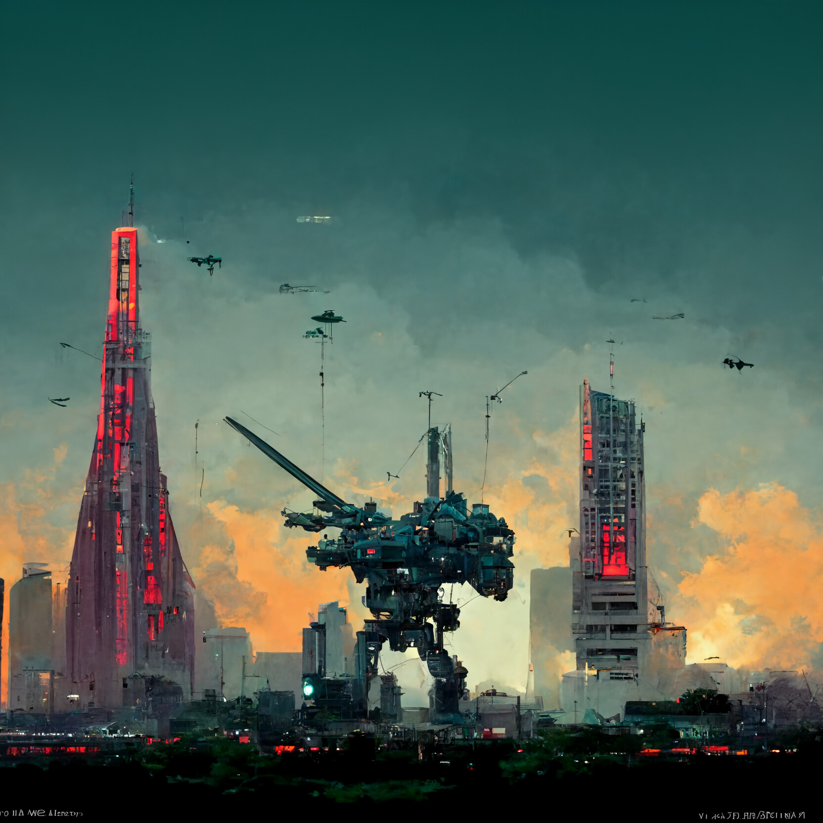 ArtStation - Mech City