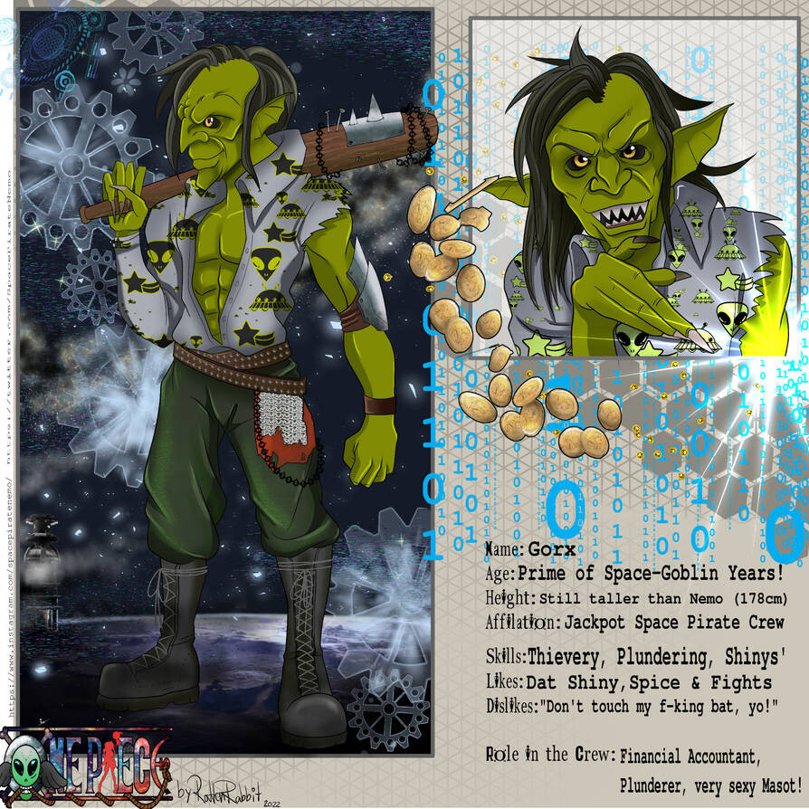 ArtStation - Gorx - Jackpot Space Pirate Crew Plunderer