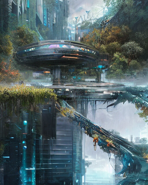 ArtStation - Futuristic Arch