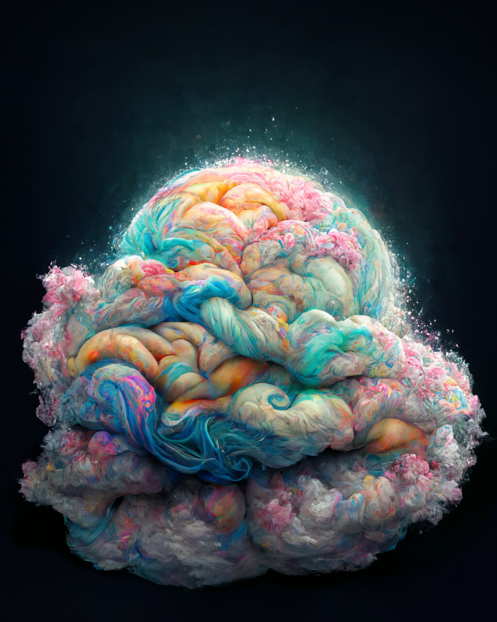 ArtStation - Side Effects: Cotton Candy Collective Conscious