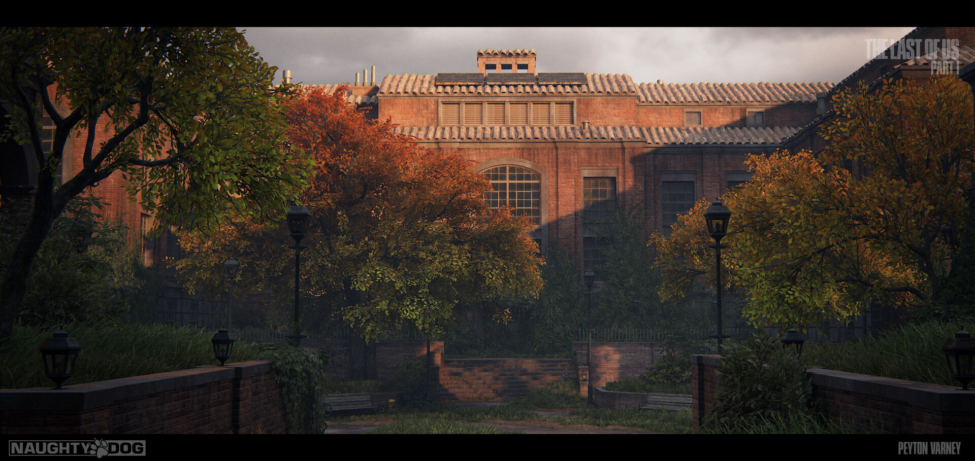 PeytonVarney.com - The Last of Us: Part 1 University Courtyard