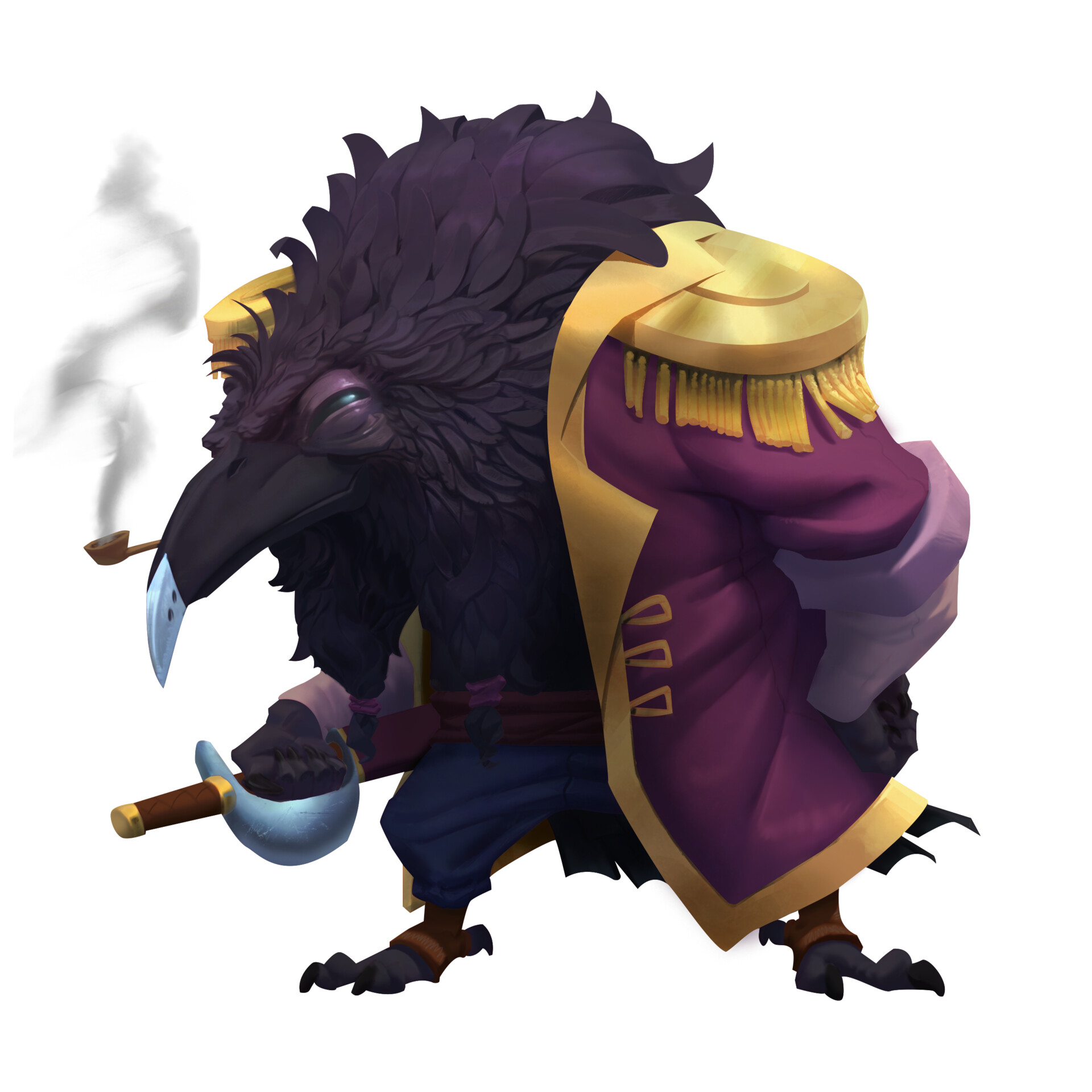 ArtStation - Pirate Crow