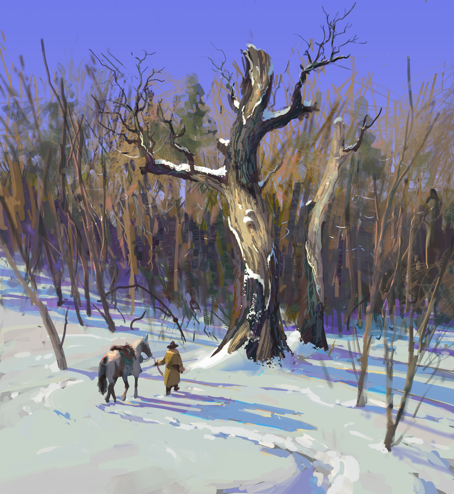 ArtStation - Dead Tree