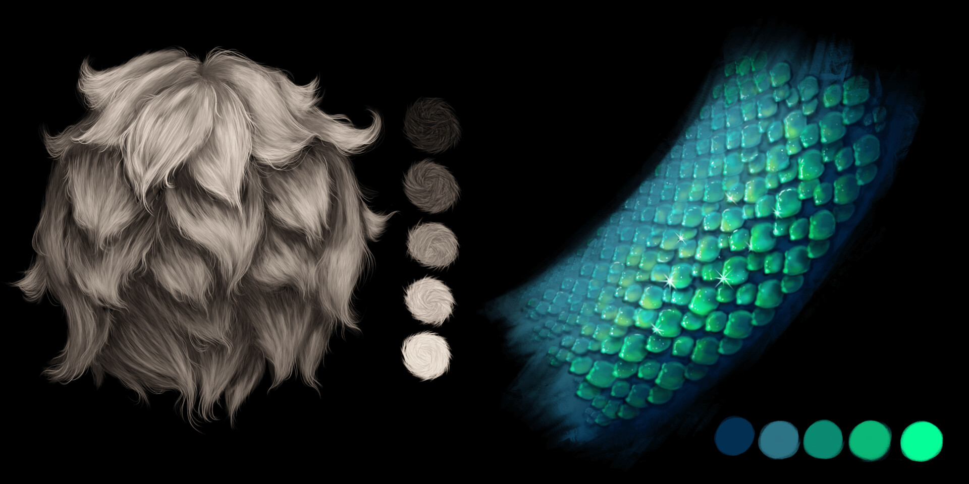 ArtStation - Fur & scales