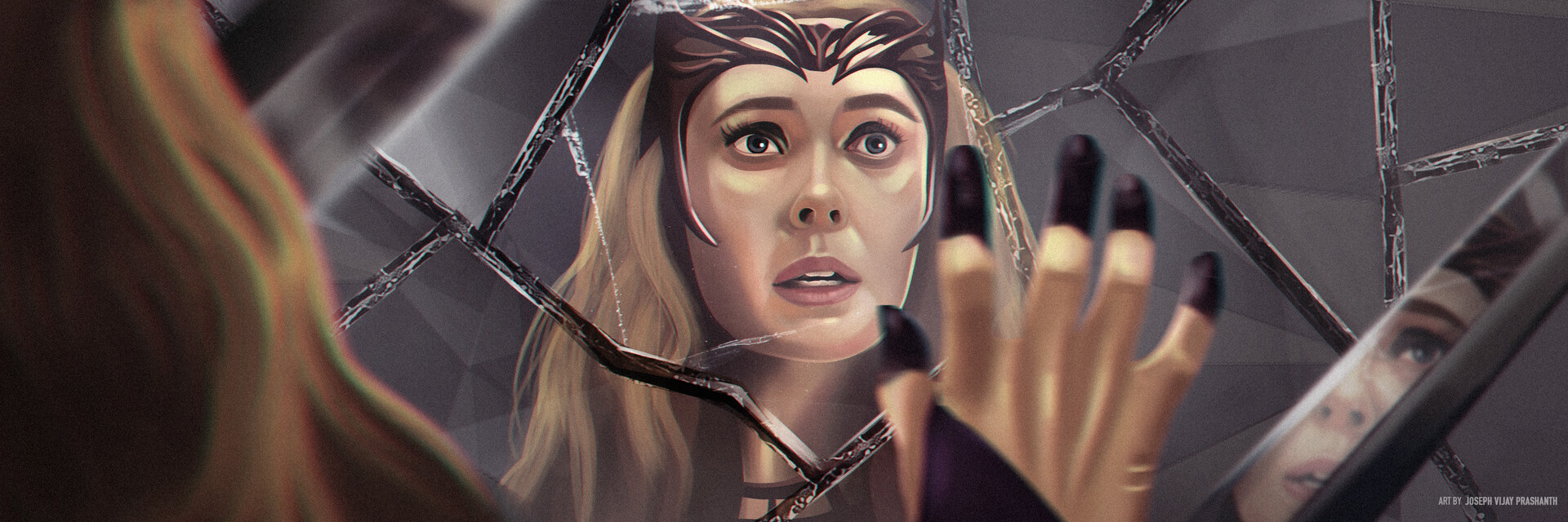 ArtStation - Scarlet Witch at Mirror Dimension