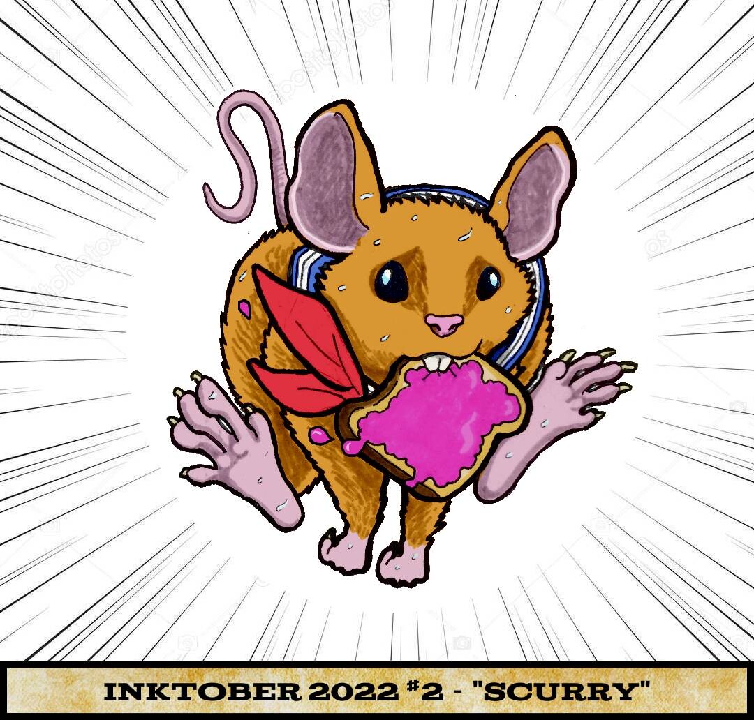 ArtStation - Inktober 2022 #2 - "Scurry"