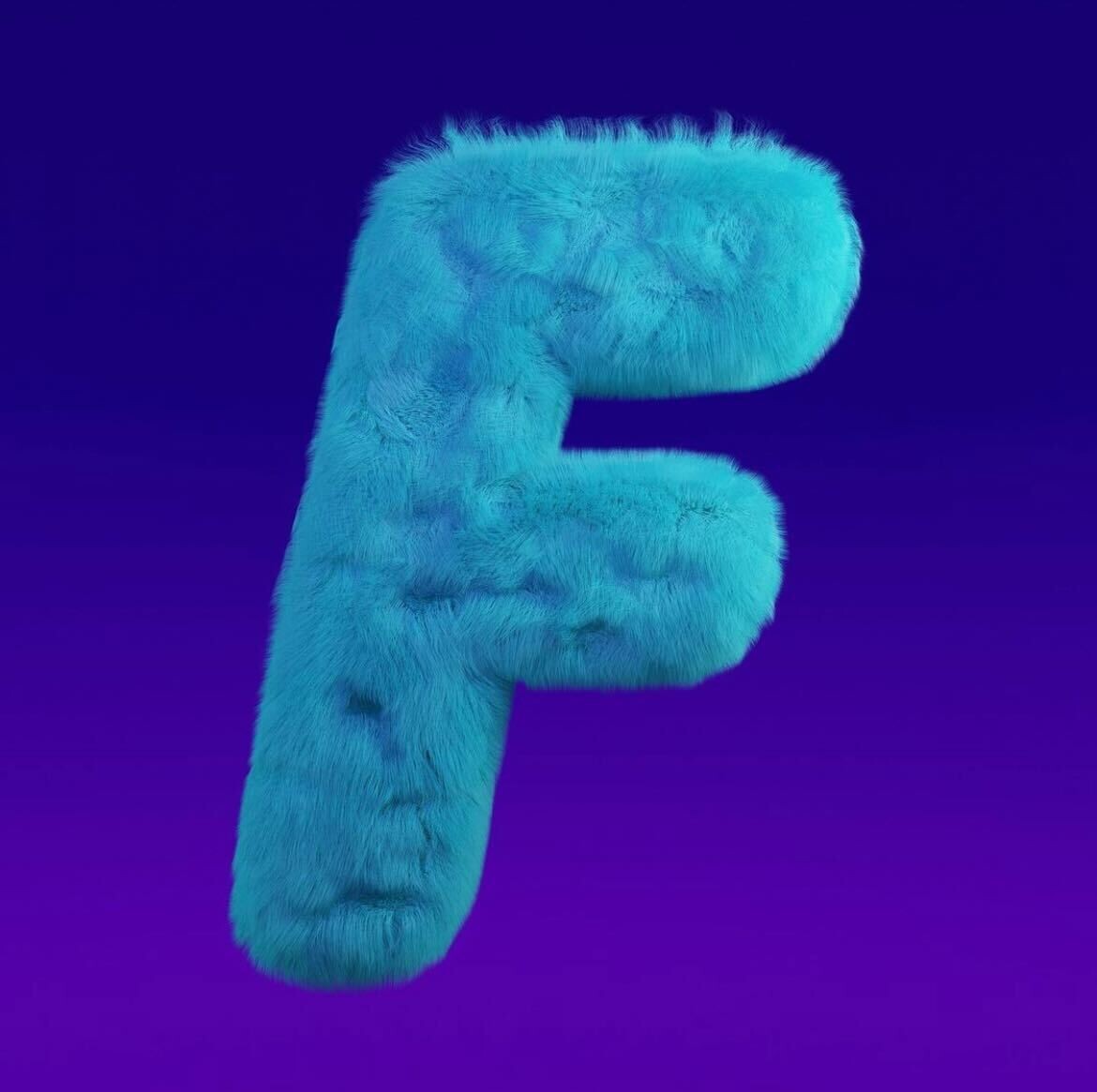 ArtStation - Letter F - 36 Days of Type