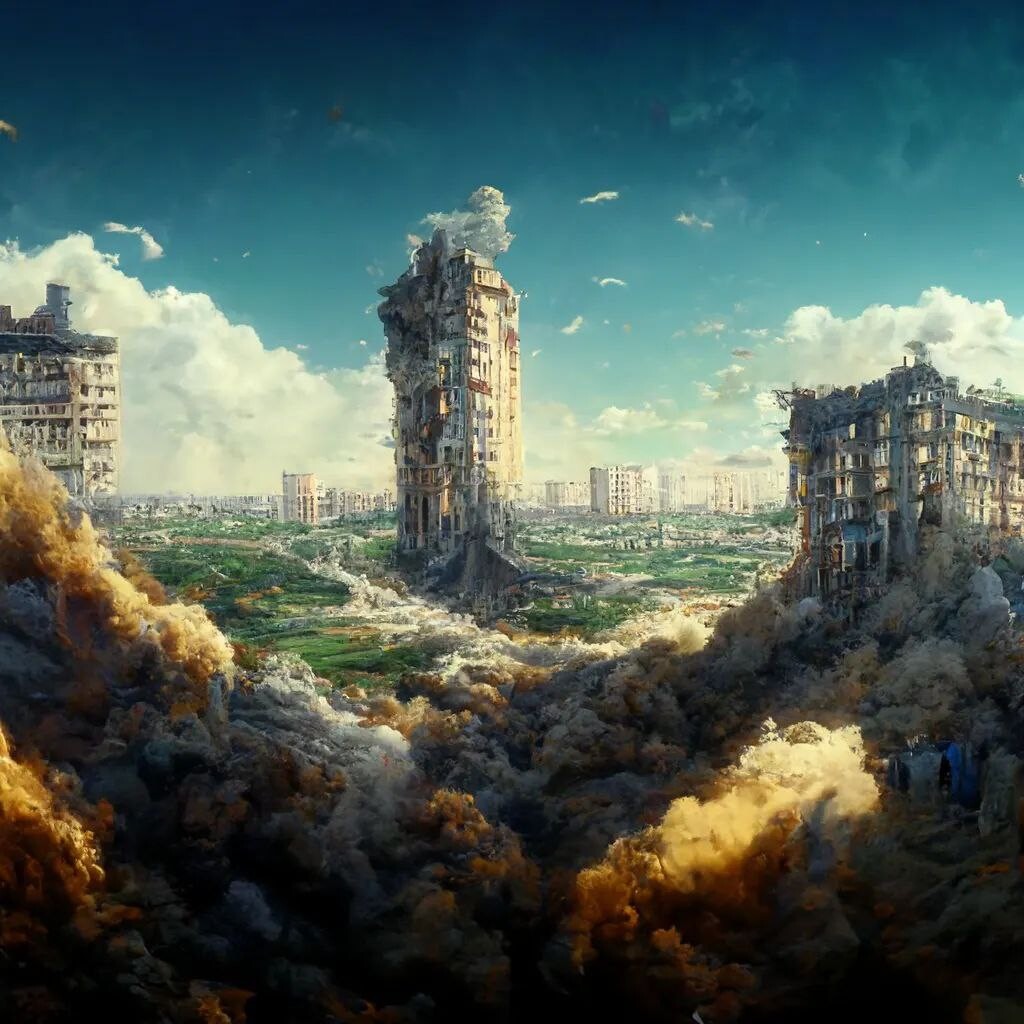 ArtStation - The dream is collapsing.