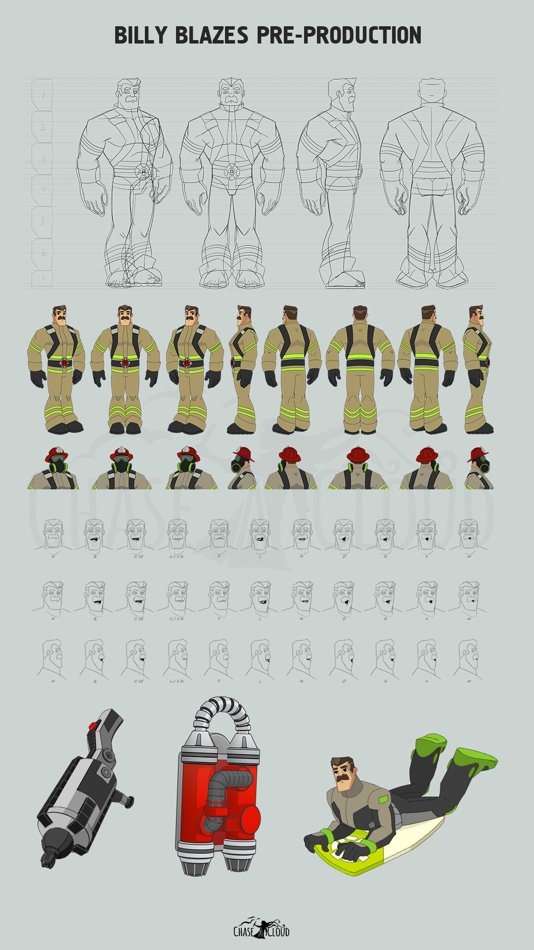 Chase A Cloud - Rescue Heroes Series: Characters