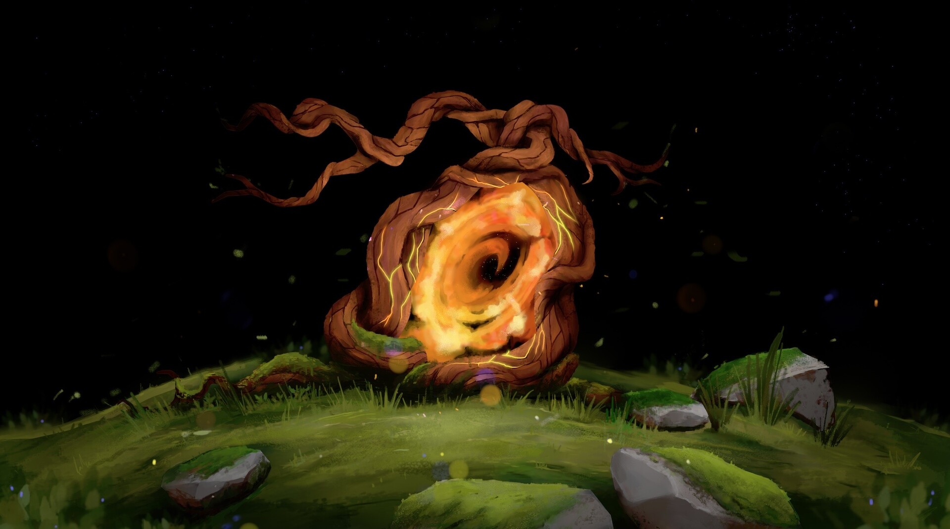 ArtStation - illustration - Tree altar 🔥