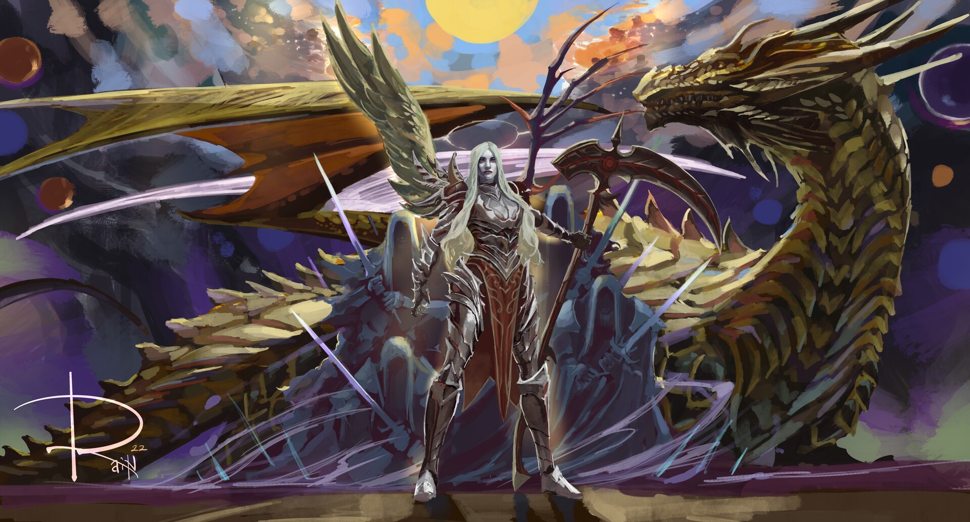 ArtStation - Fallen Aasimar