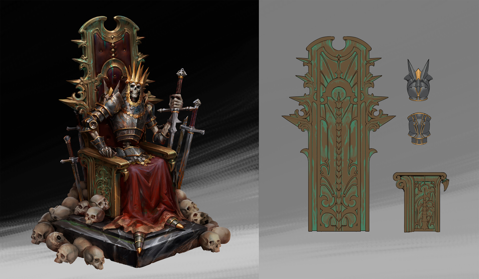 ArtStation - Dead King