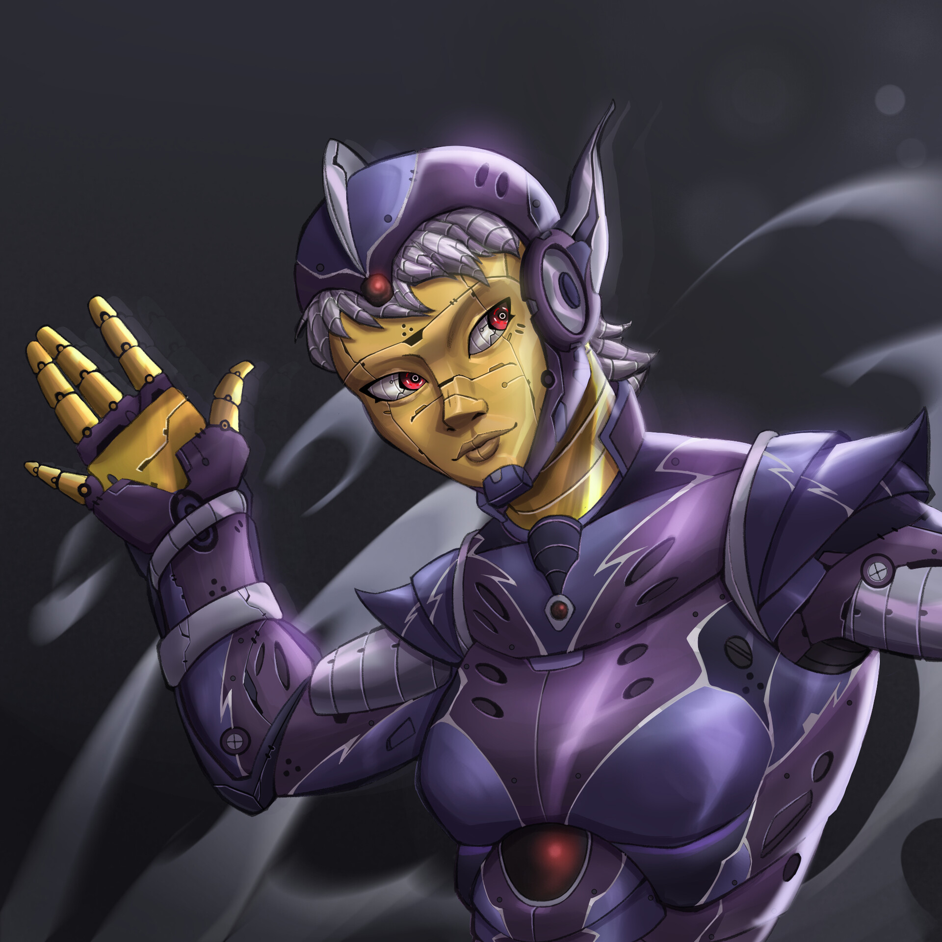 ArtStation - The AI Speedster - Gold Stream