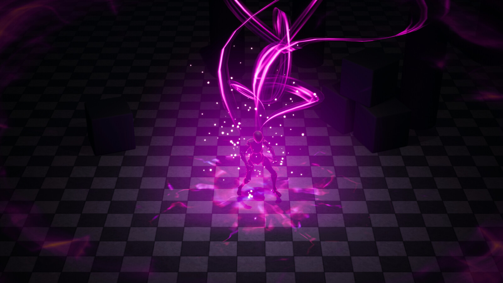 Dmytro Yakovenko - Stylized Energy Buff VFX