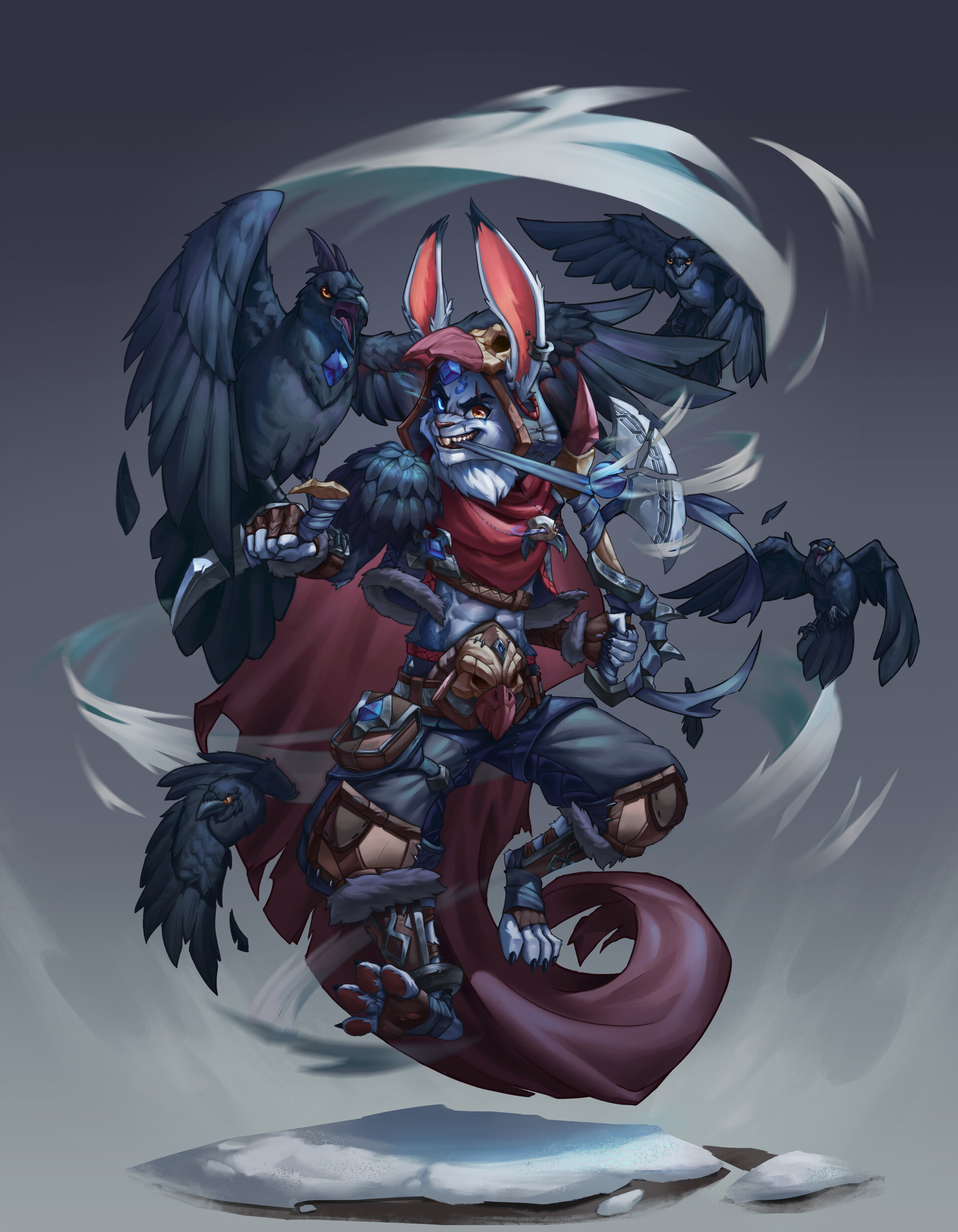 ArtStation - Viking Rabbit