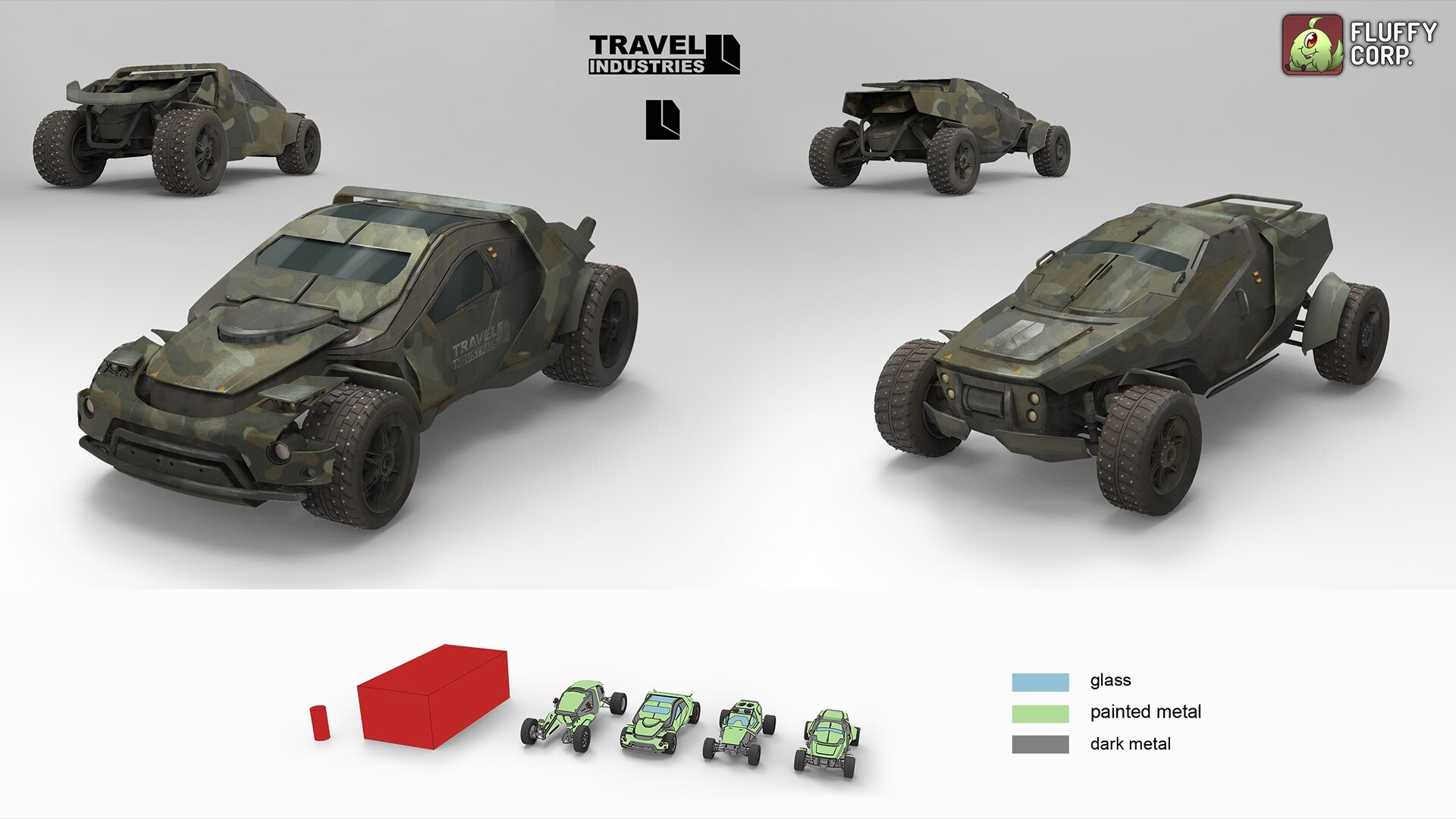 ArtStation - A post-apocalyptic armored car