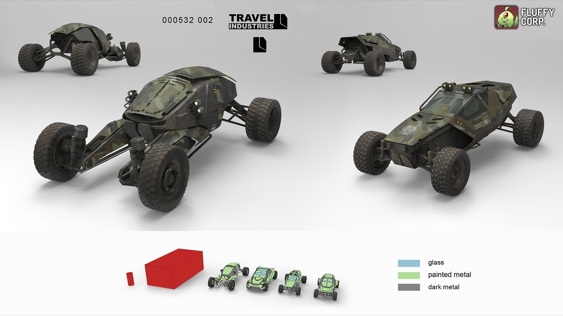 ArtStation - Post-apocalyptic buggy