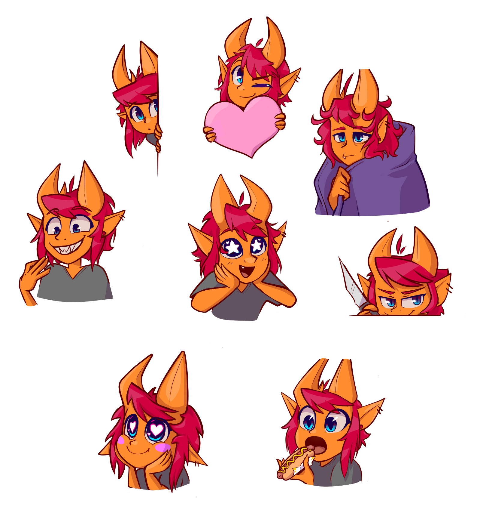 ArtStation - Mink stickers