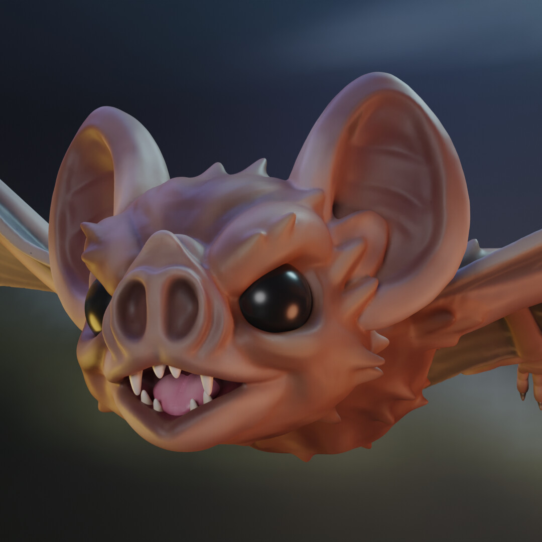 ArtStation - "Laggy", the Bat