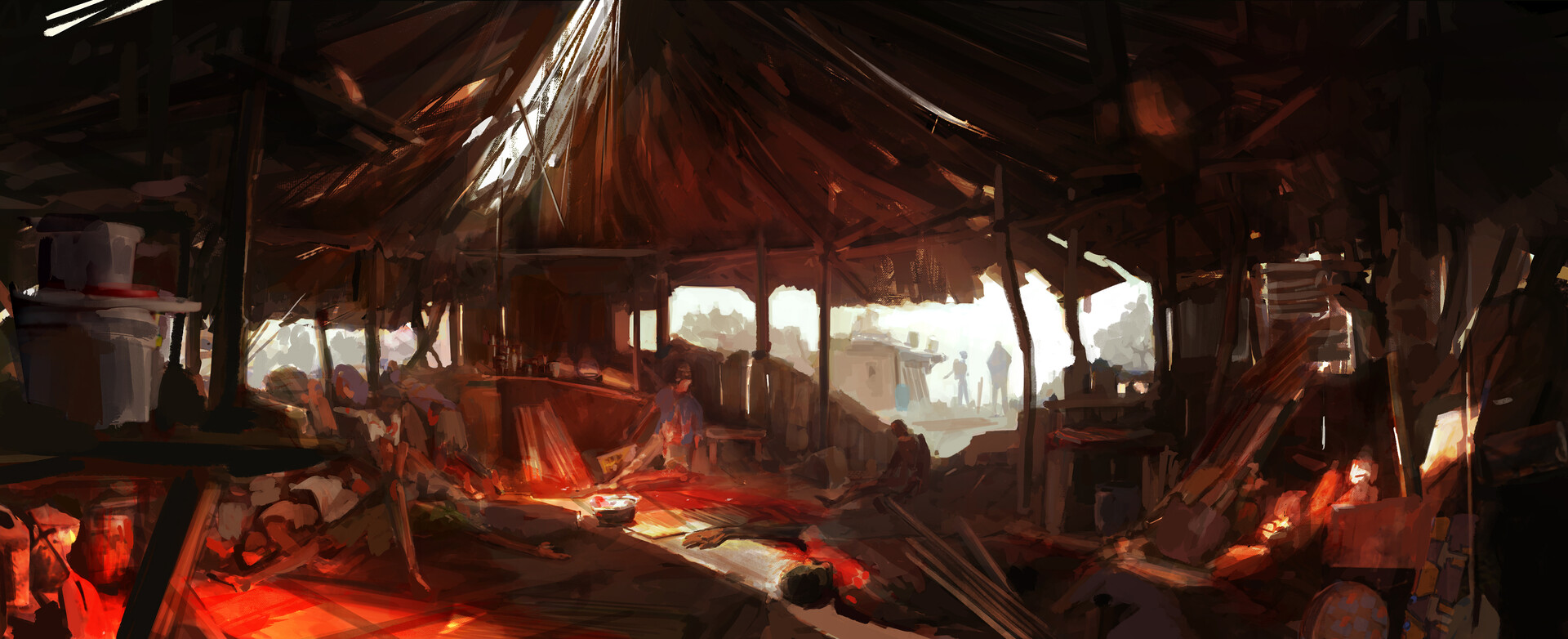 ArtStation - BEAST | HUT MASSACRE