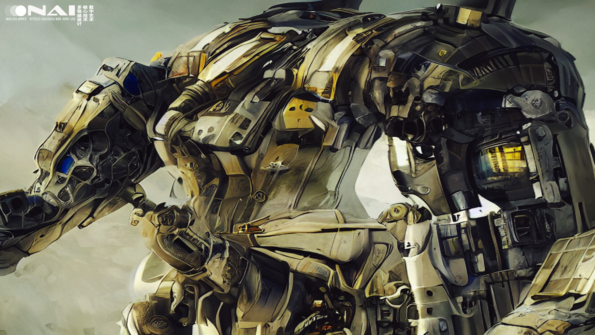 ArtStation - NAI 00 - "Meka II" (2022)