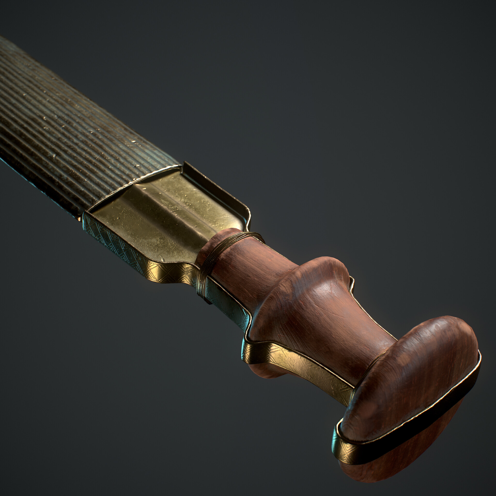 ArtStation - Ancient Bronze Sword