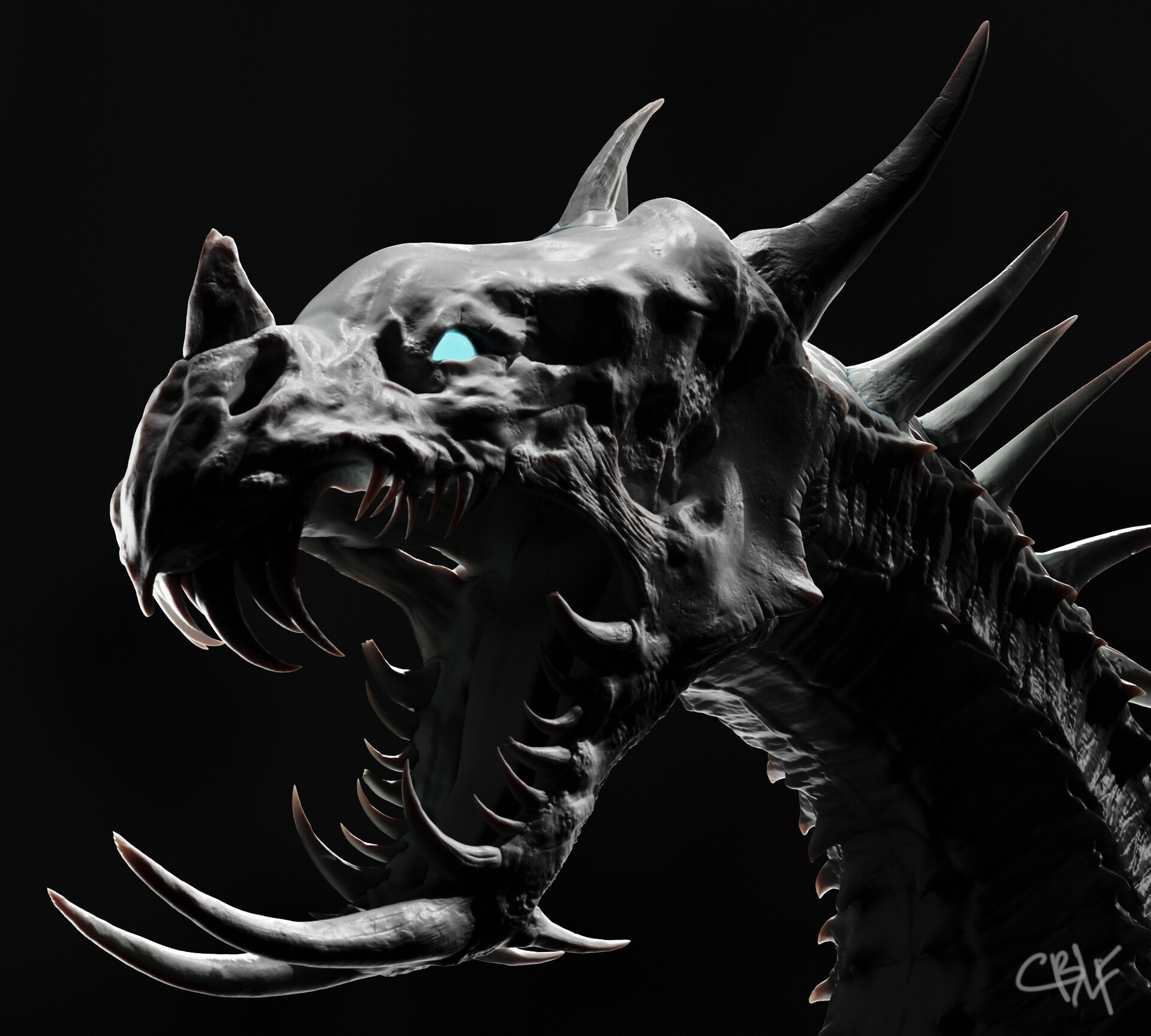 ArtStation - Undead Dragon