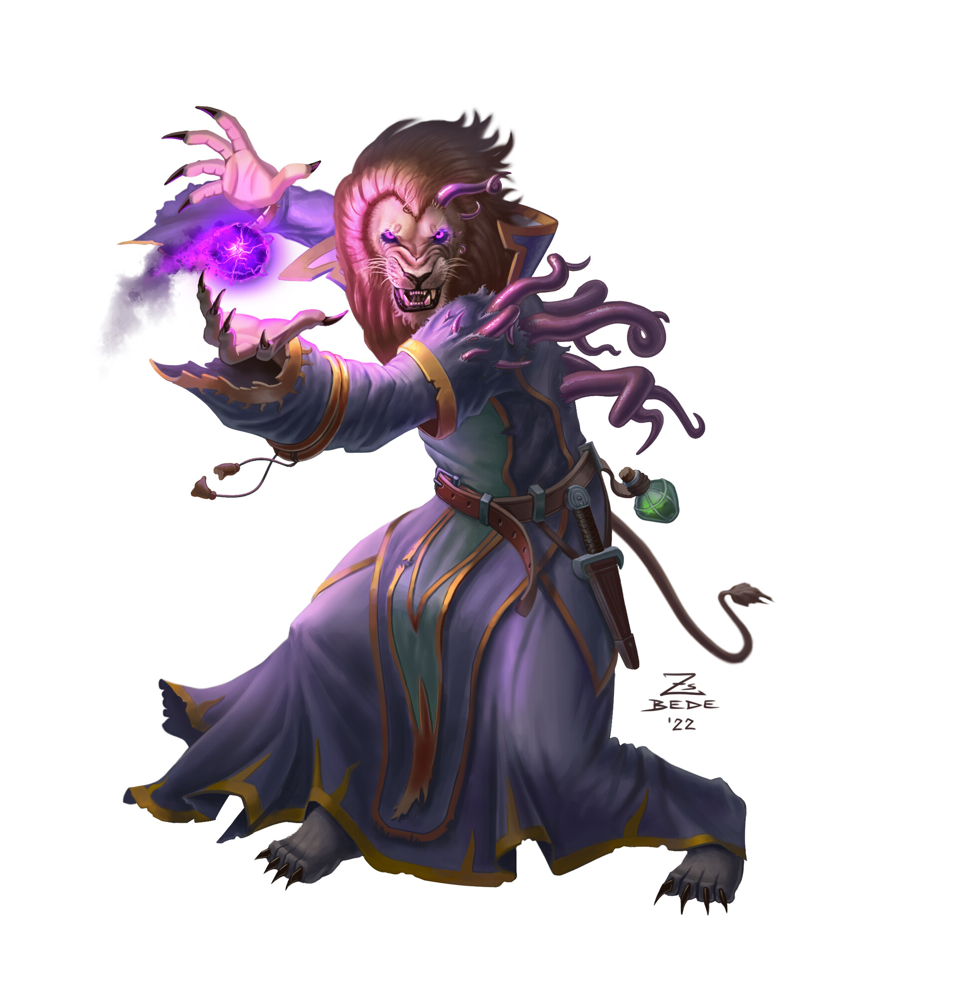 ArtStation - Leonin Warlock