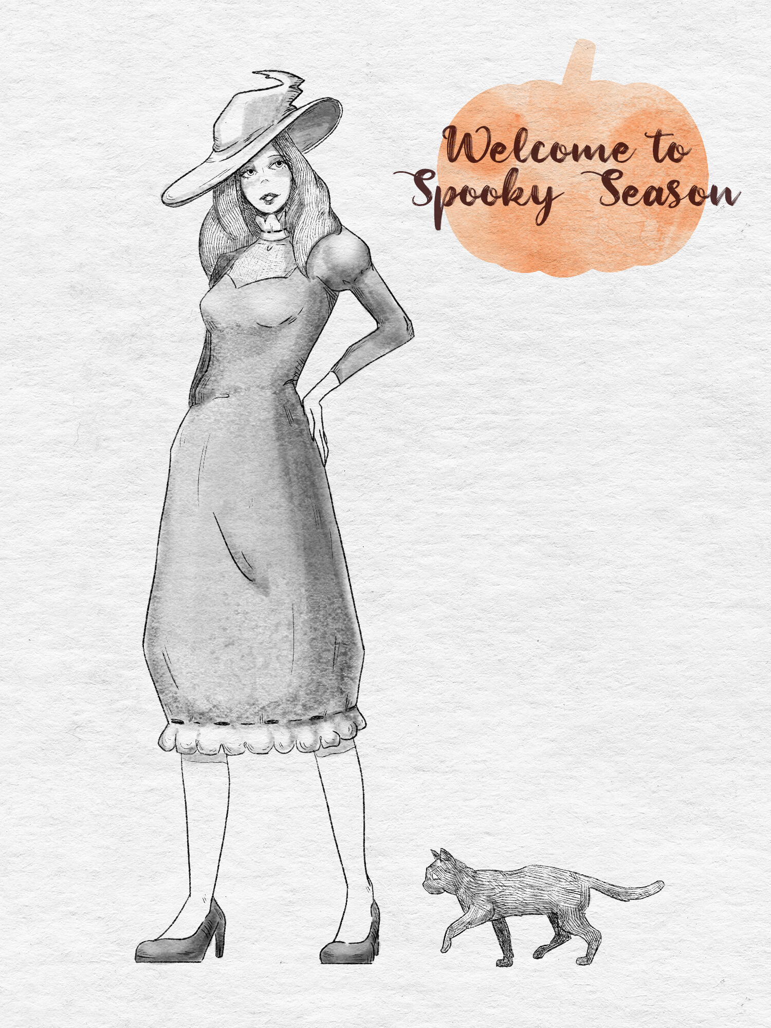 ArtStation - Spooky Season sketches