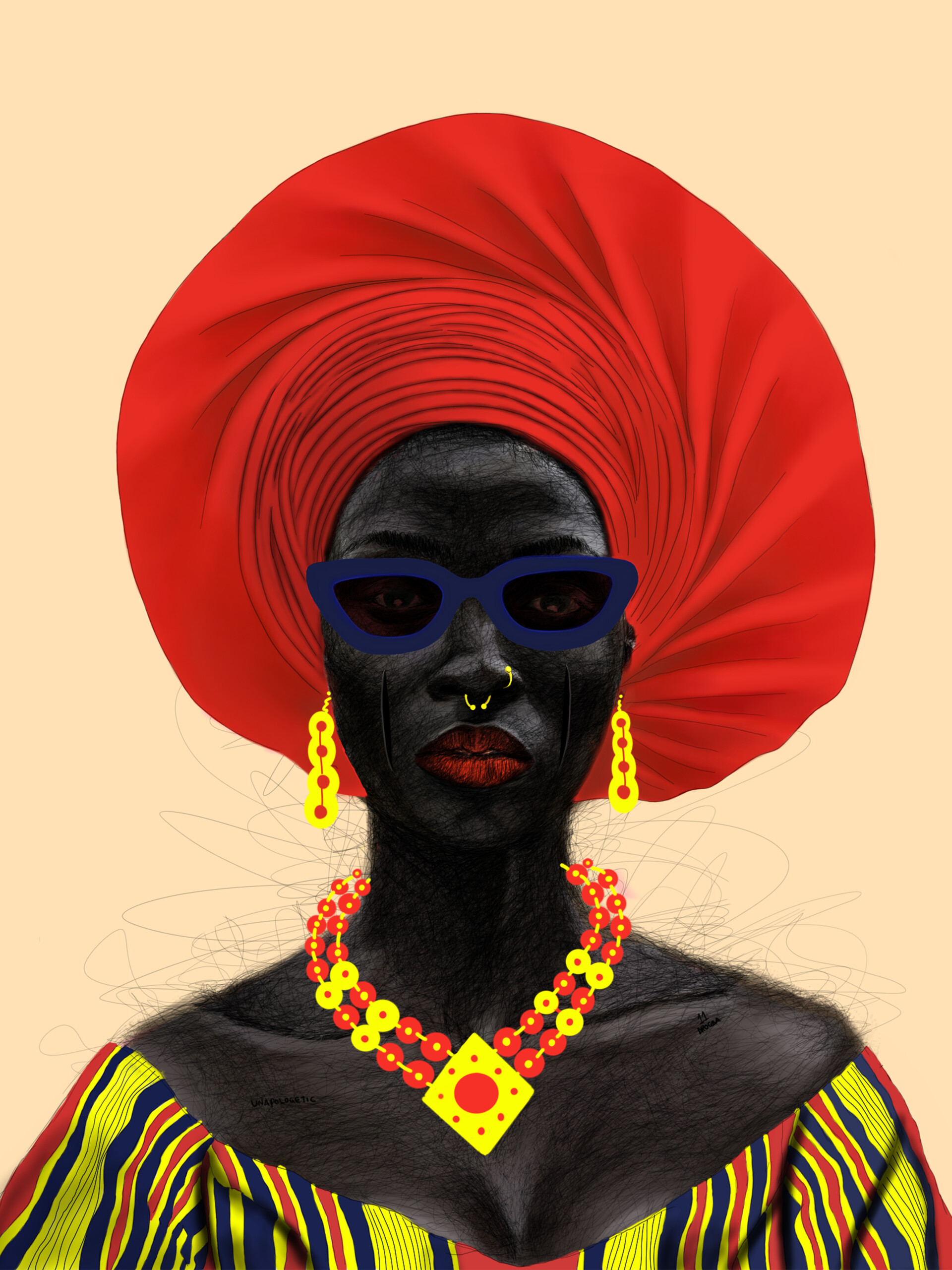 ArtStation - ÒWALÀ II (Tribal Mark)