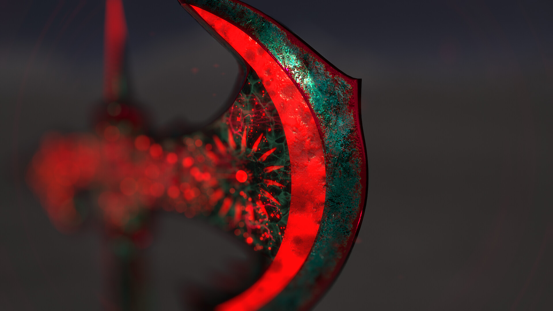 Loparev Danila (SadKamikoto) - Cursed axe "Lunaris Eclipsis" of ancient ...