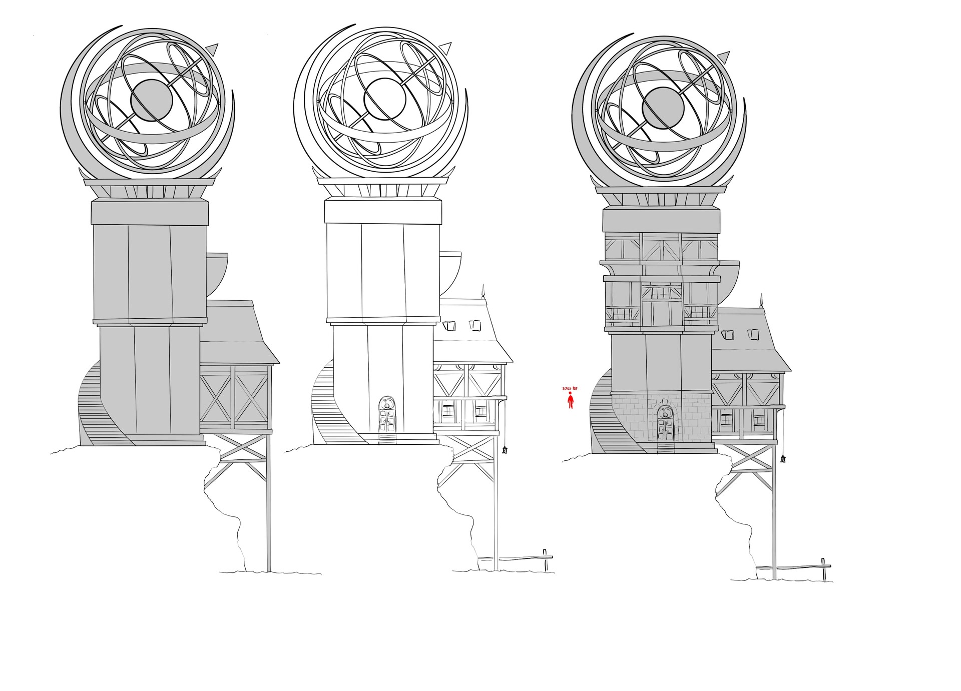 Florin Simpson - Year 1 university concept art project - Wizard’s ...