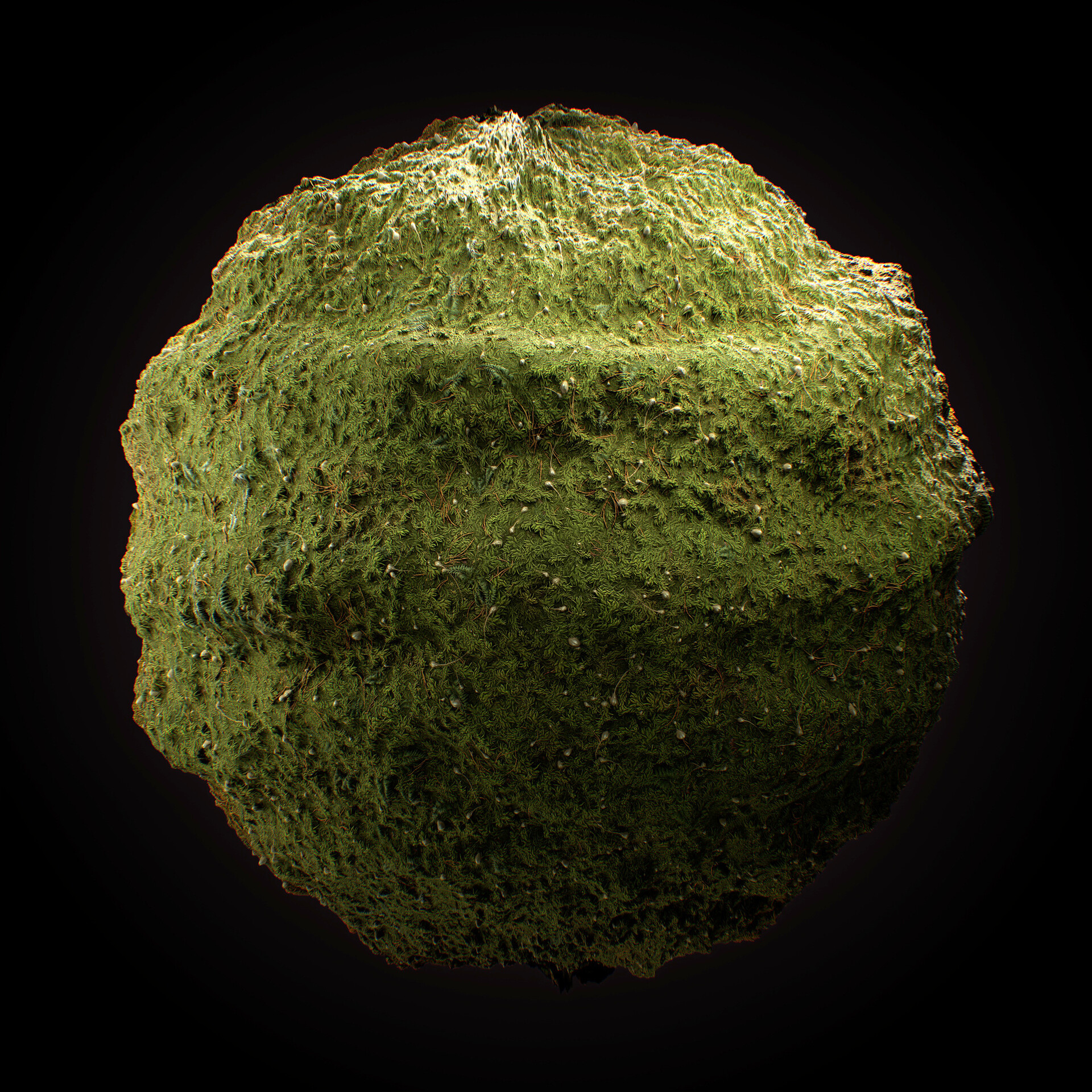 ArtStation - Forest Moss Study - Substance Designer