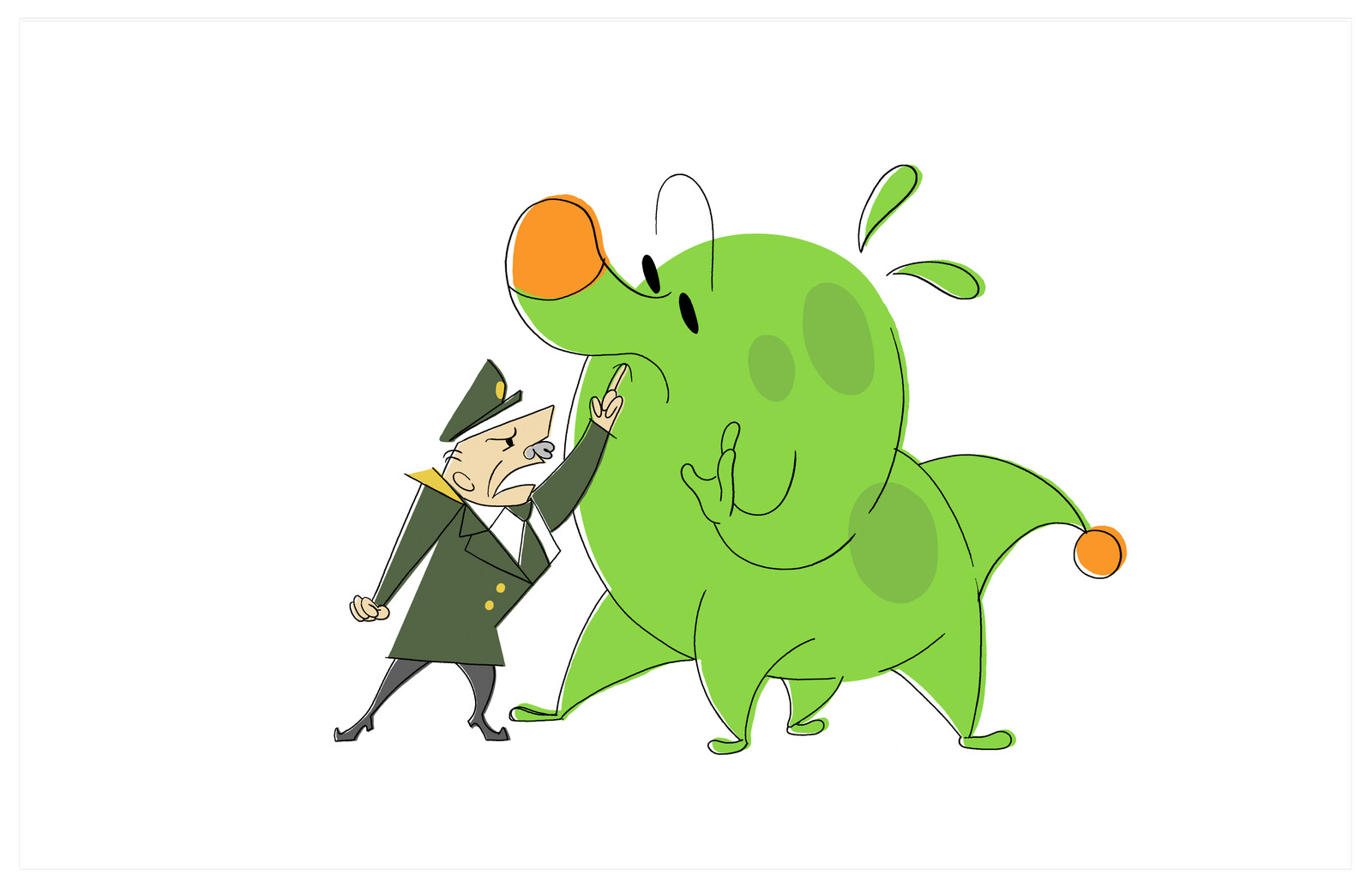 Annelies Vermeulen - UPA Style Character Designs