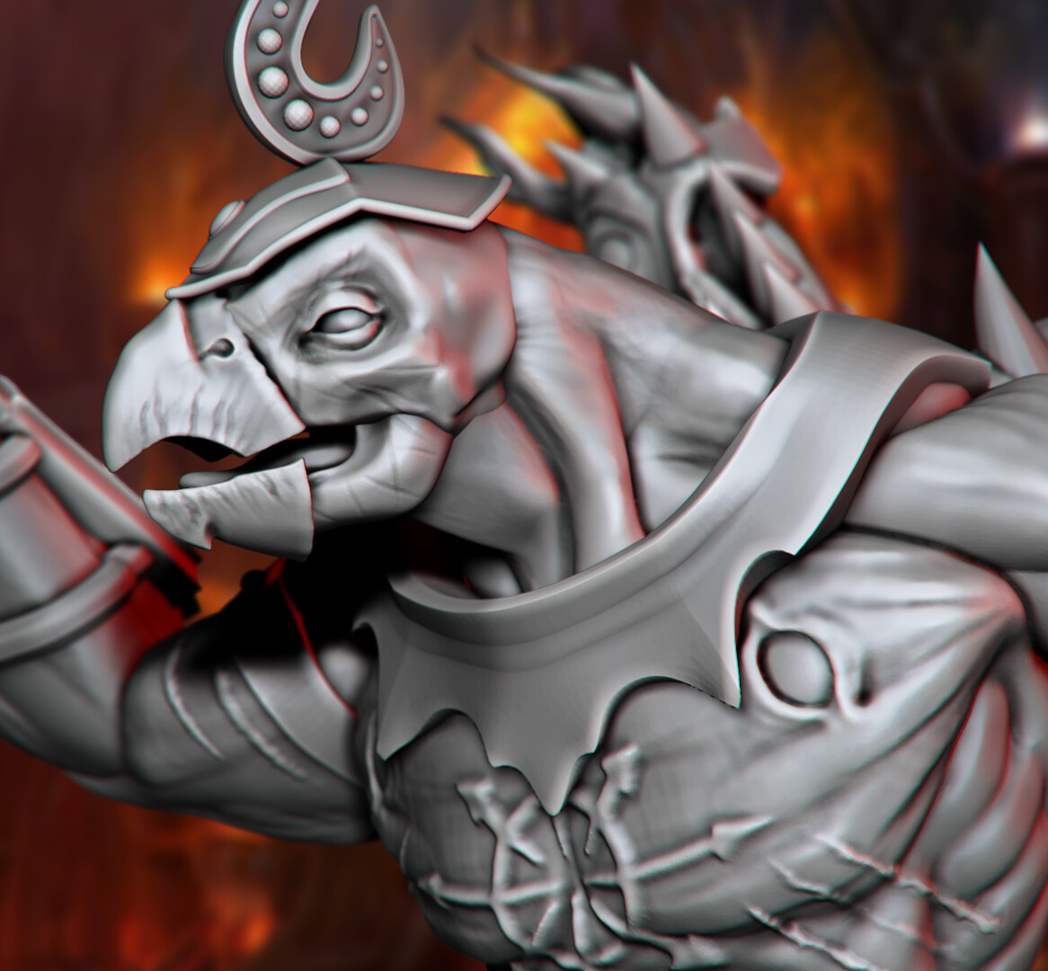 ArtStation - Demon Prince (TOTAL WARHAMMER)