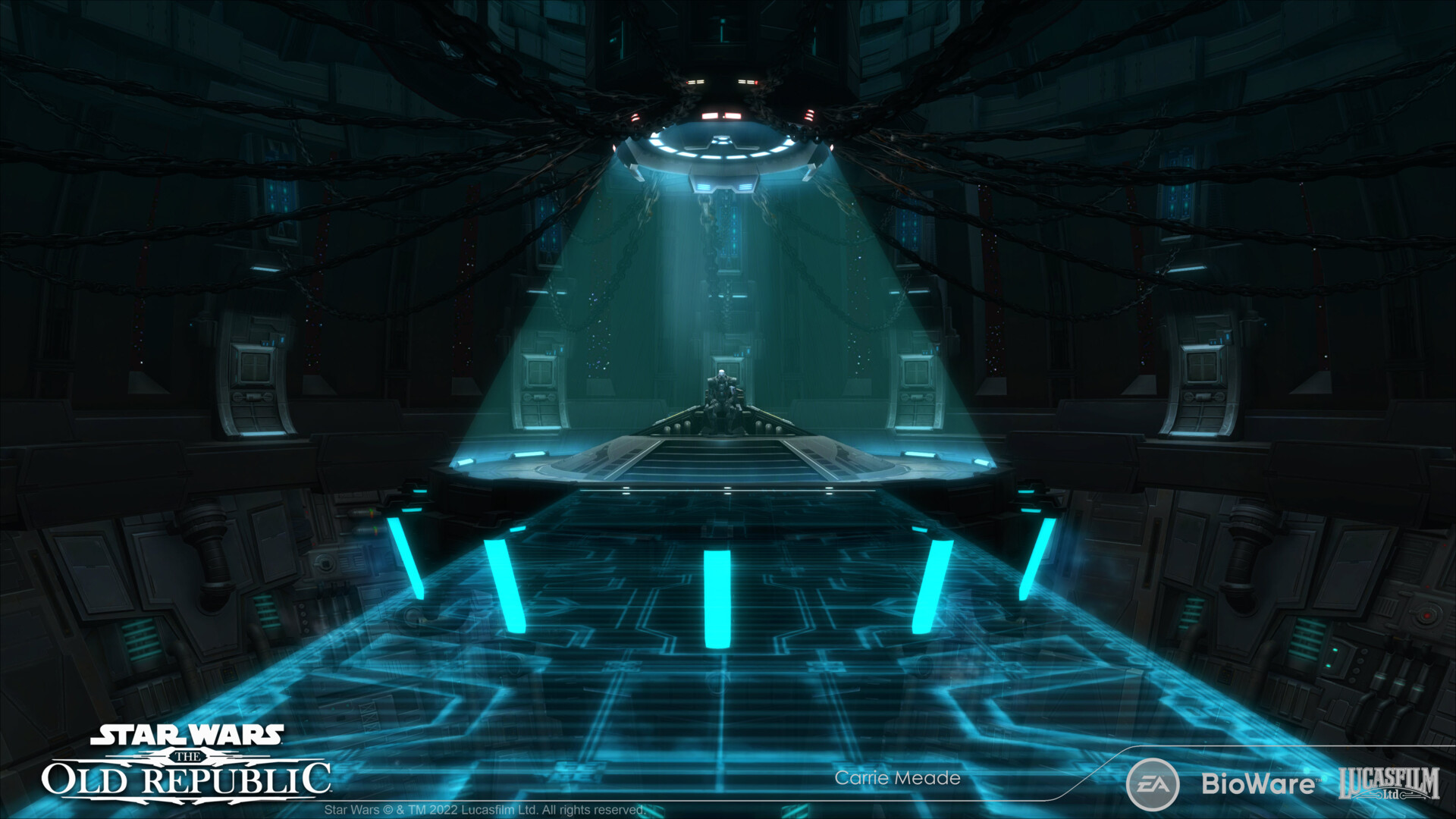 ArtStation - SWTOR Malgus Prison Room