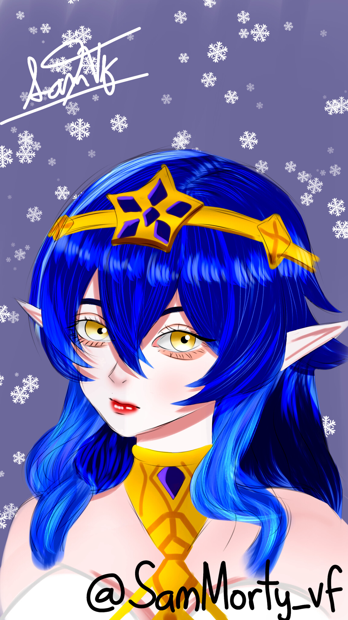 ArtStation - Layla Genshin Impact Fanart