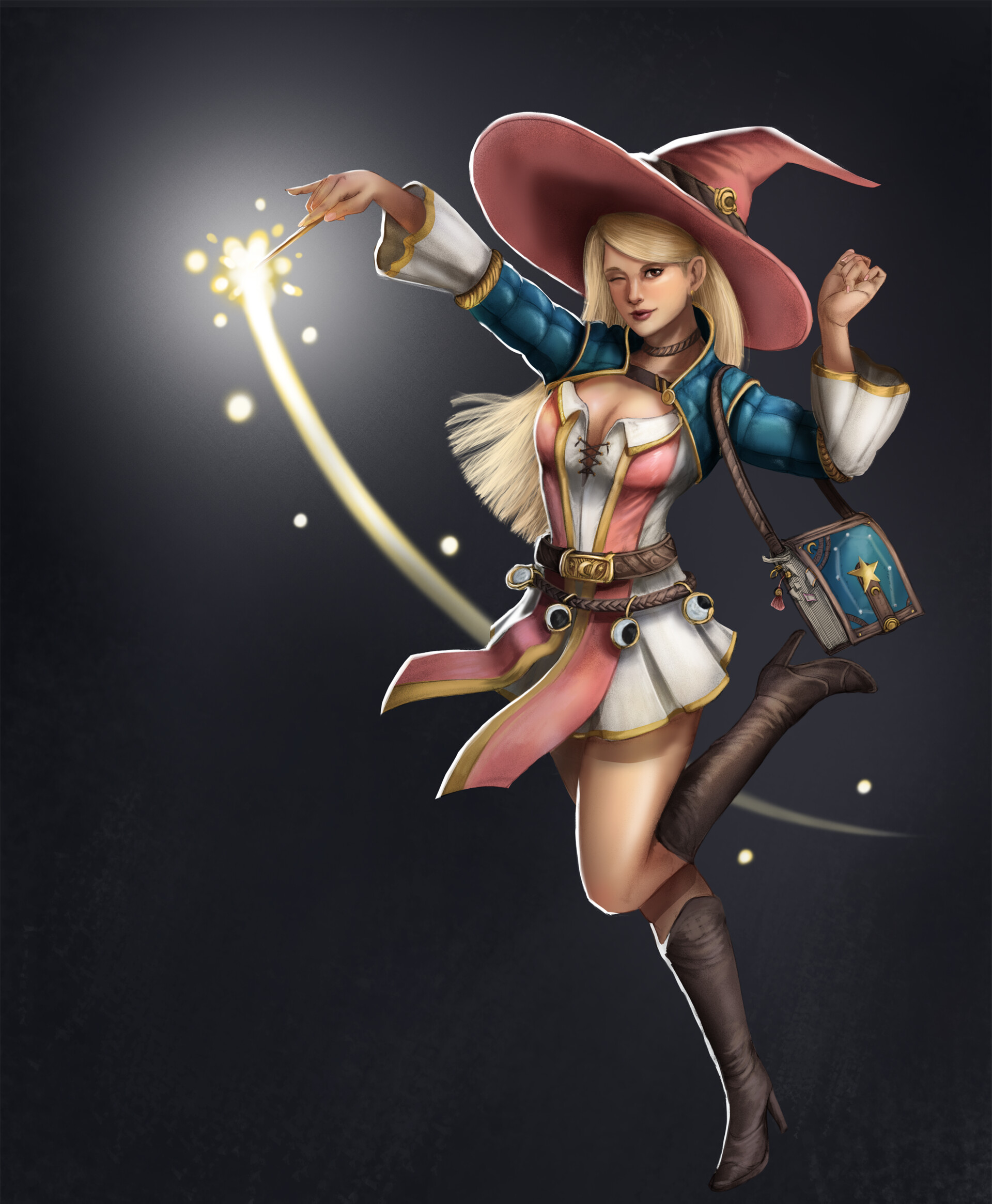 ArtStation - Dungeons and Dragons Wizard Commission