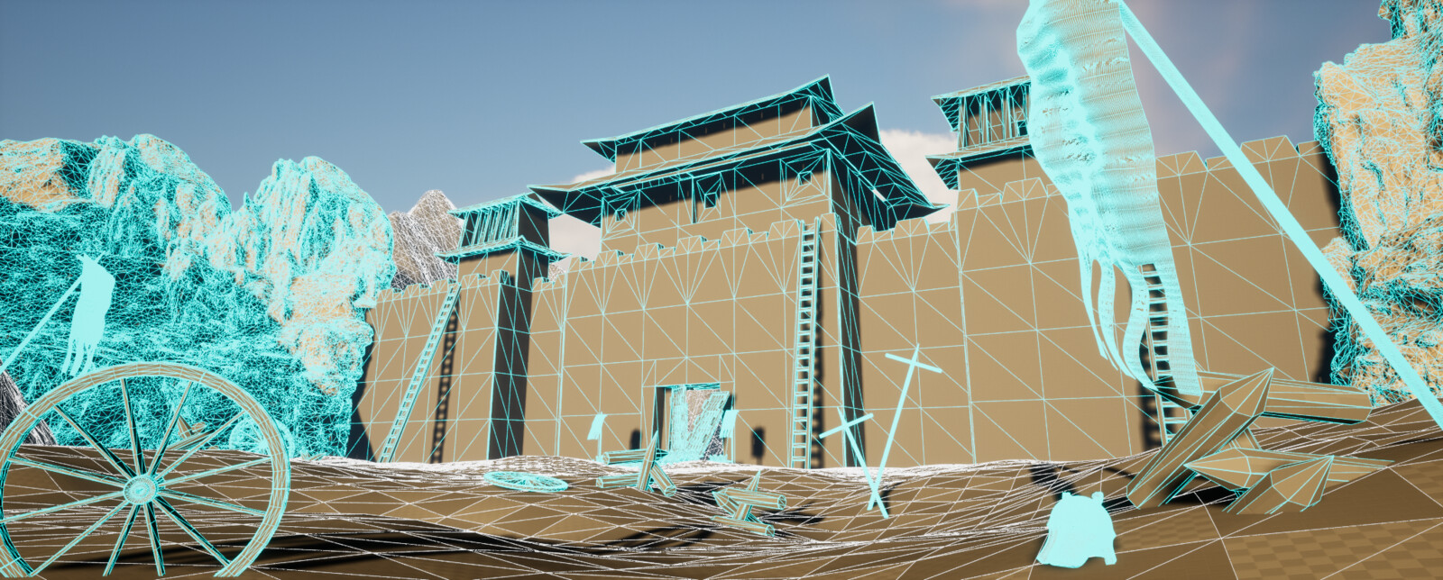 Paul Huang (Wenjie) - Ancient Battle Field Unreal Engine Blockout