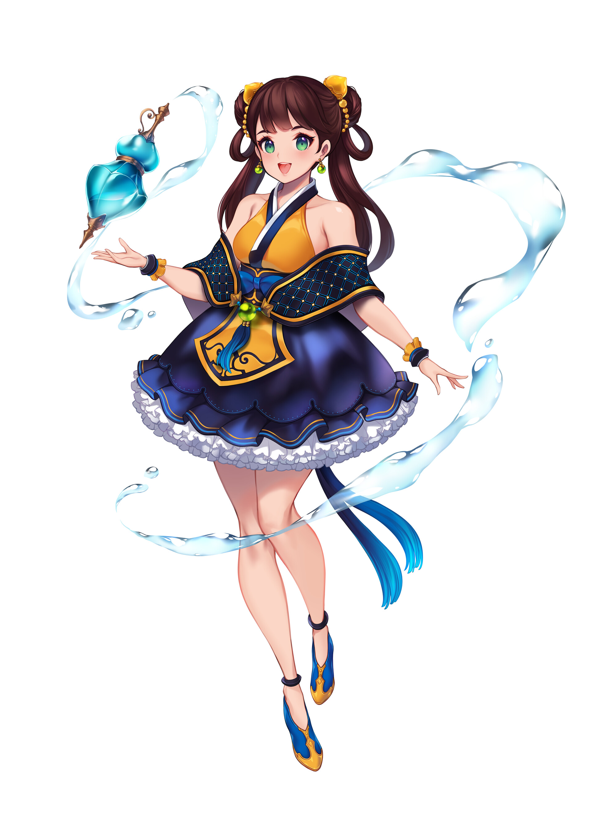 ArtStation - An oriental girl