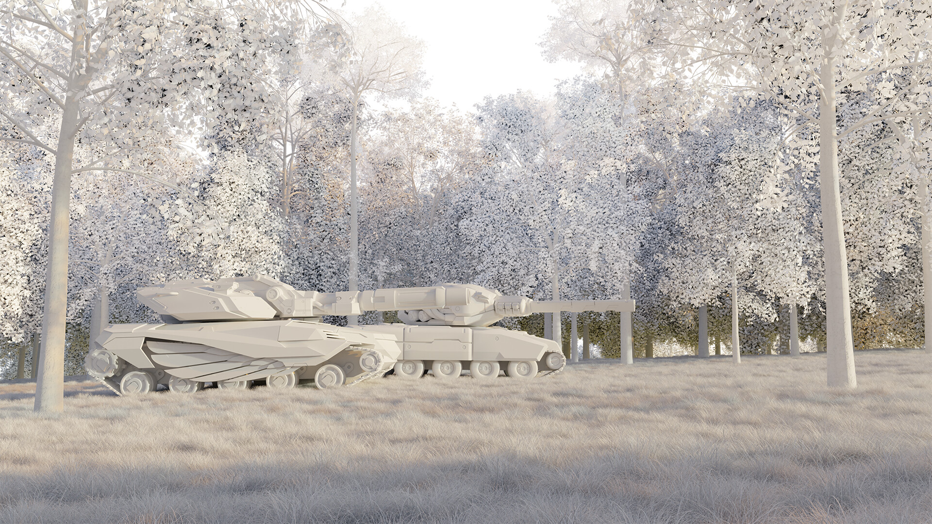 Rider_ua - Tanks autumn scene (Tanki Online & Tanki X)