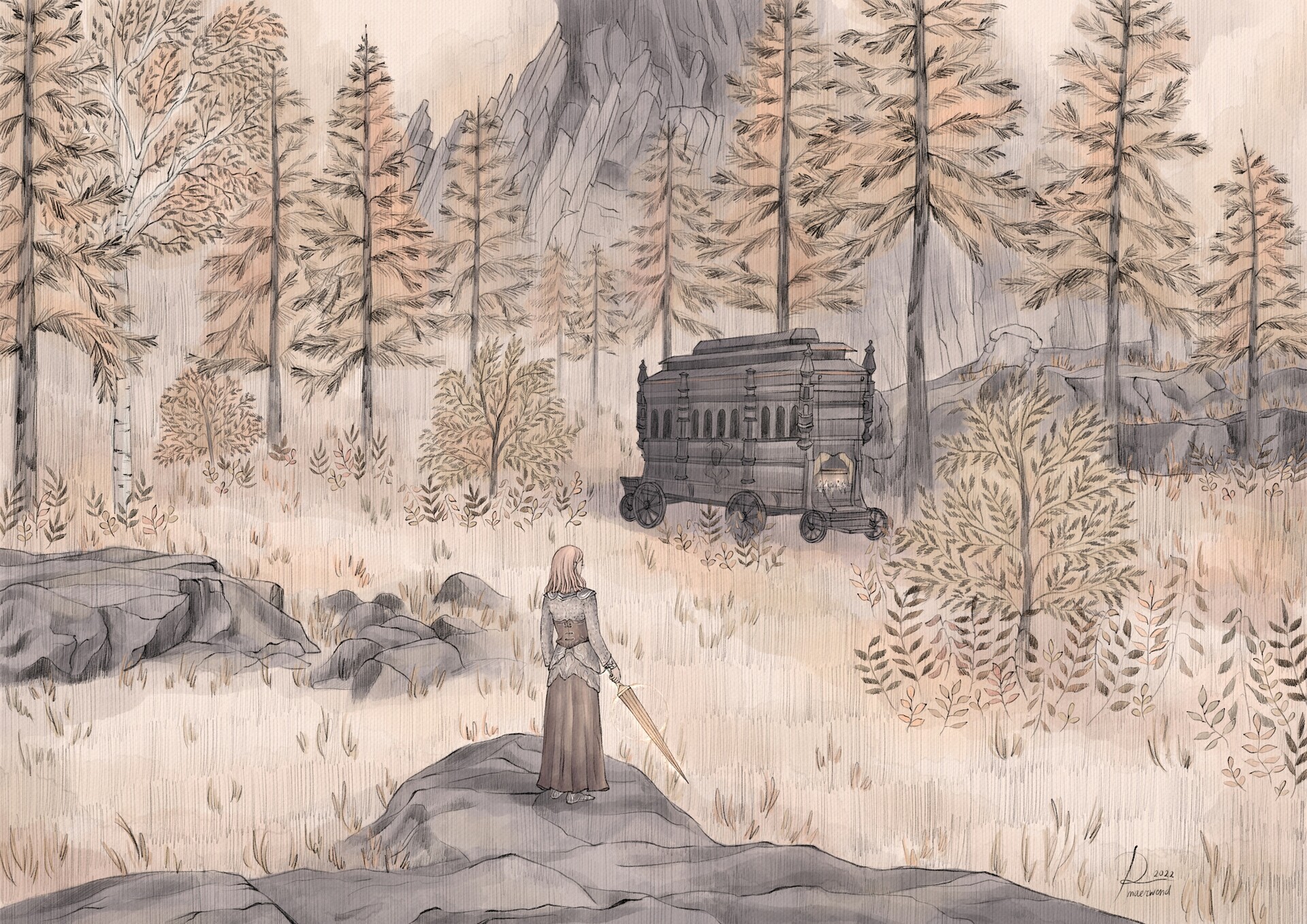 ArtStation - Altus Plateau. Elden Ring