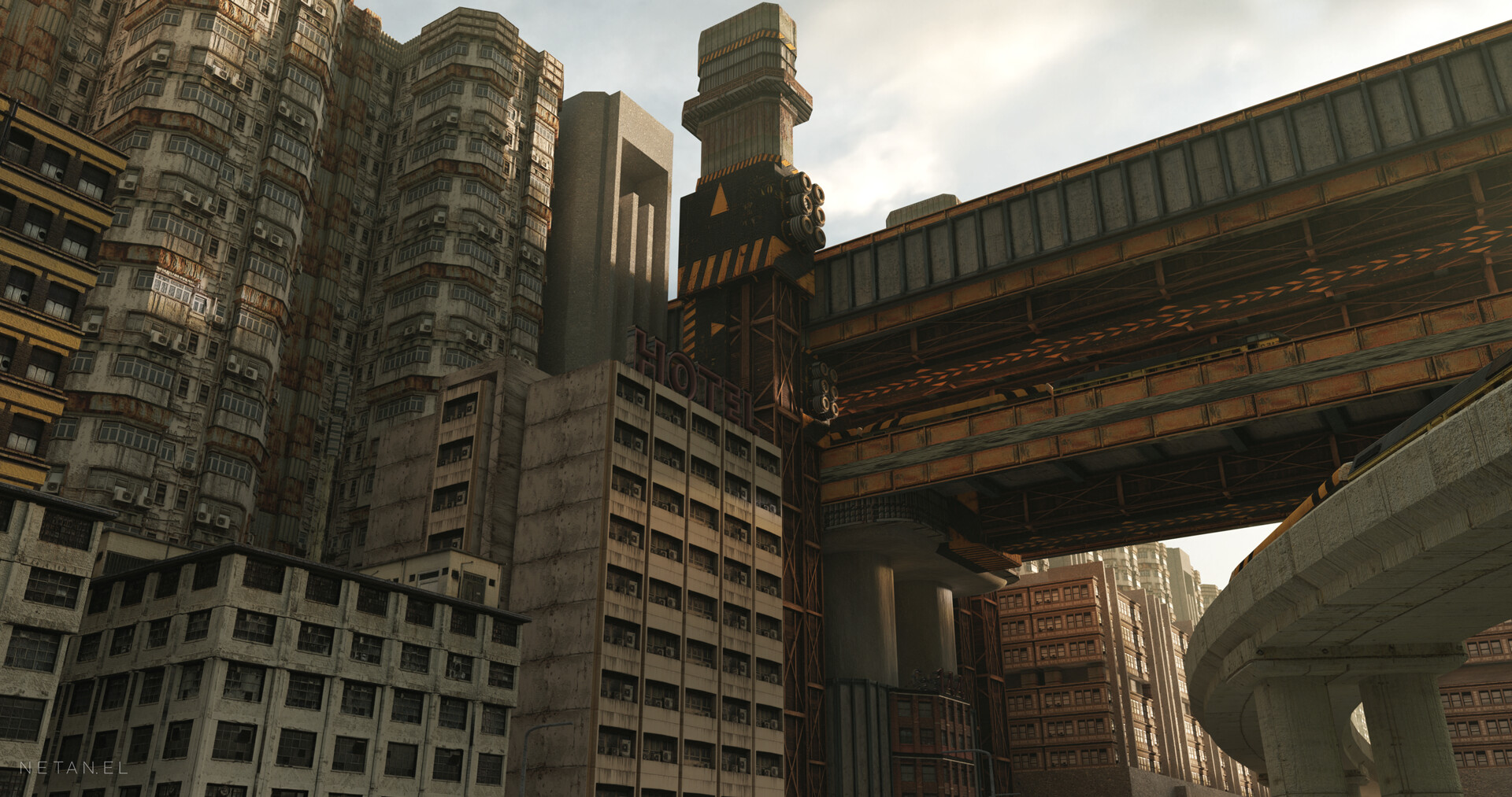 ArtStation - Wall City